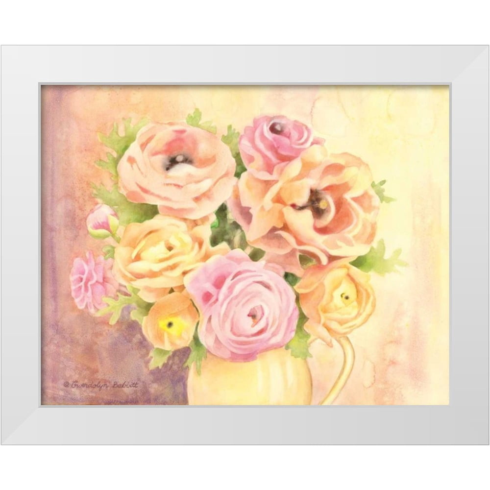 Babbitt, Gwendolyn 18x15 White Modern Wood Framed Museum Art Print ...
