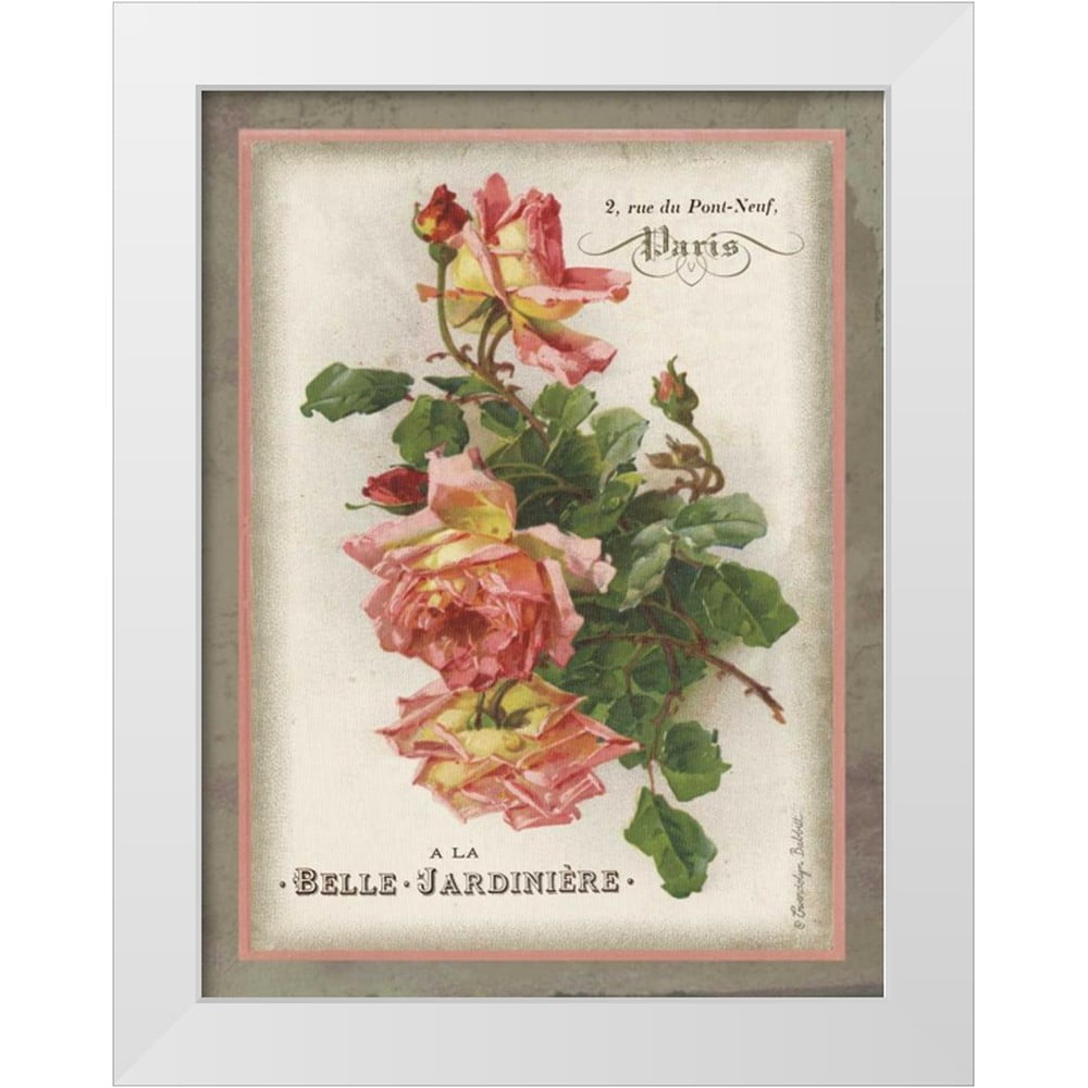 Babbitt, Gwendolyn 19x24 White Modern Wood Framed Museum Art Print ...