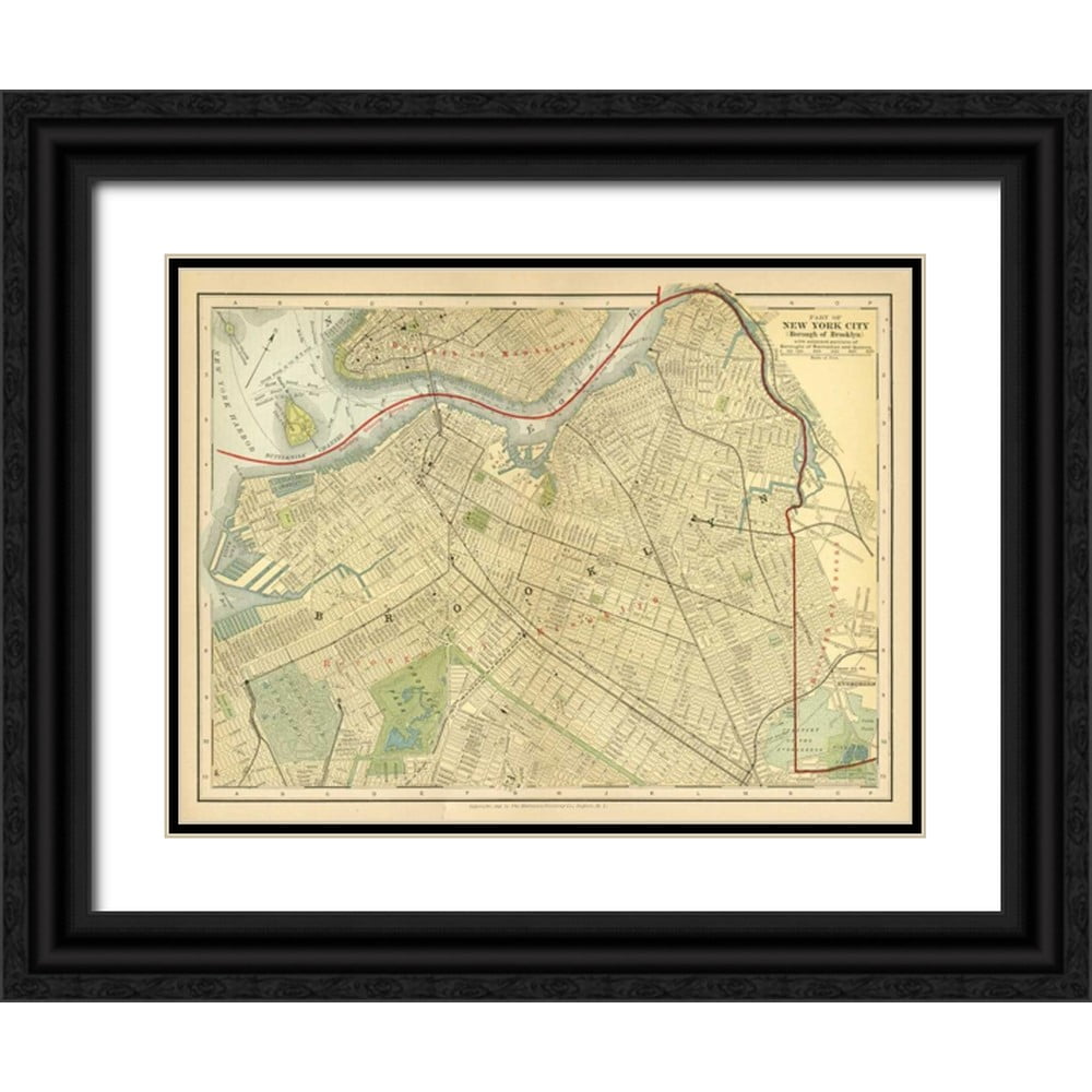 Babbitt, Gwendolyn 32x25 Black Ornate Wood Framed with Double Matting ...