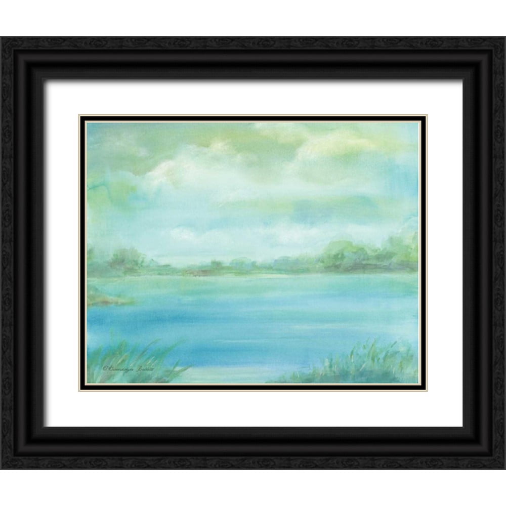 Babbitt, Gwendolyn 32x26 Black Ornate Wood Framed with Double Matting ...