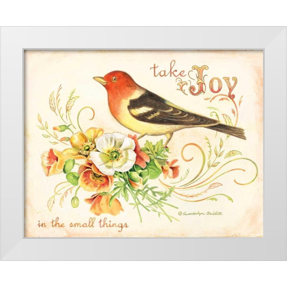 Babbitt, Gwendolyn 32x26 White Modern Wood Framed Museum Art Print ...