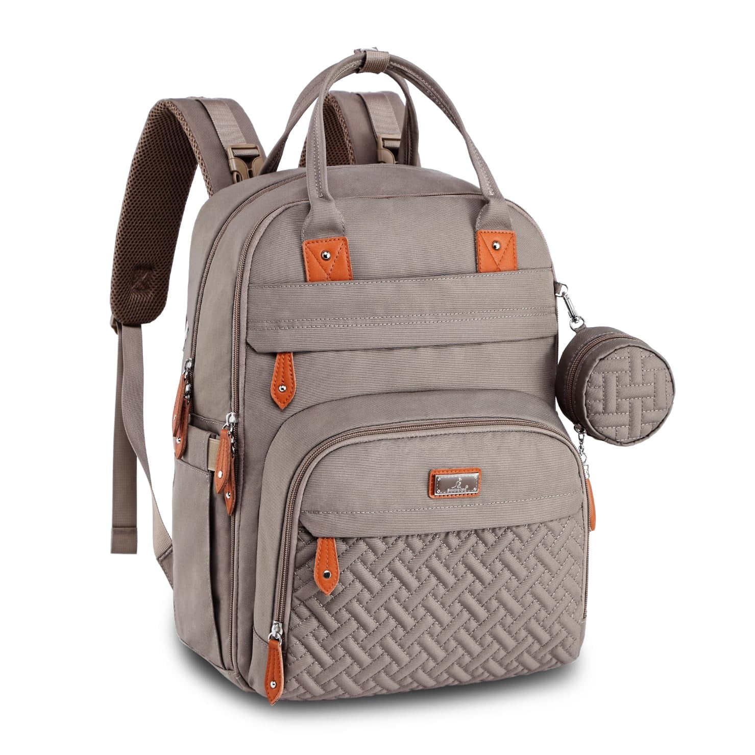 BabbleRoo Smart Infant Diaper Bag Backpack, Unisex, Waterproof Travel ...