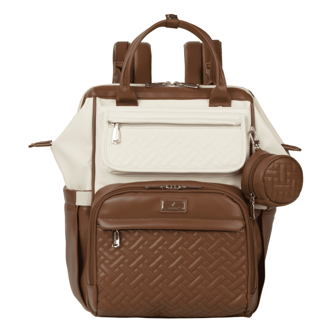 BabbleRoo Diaper Bag Backpack, Spacious & Stylish Nappy Organizer ...