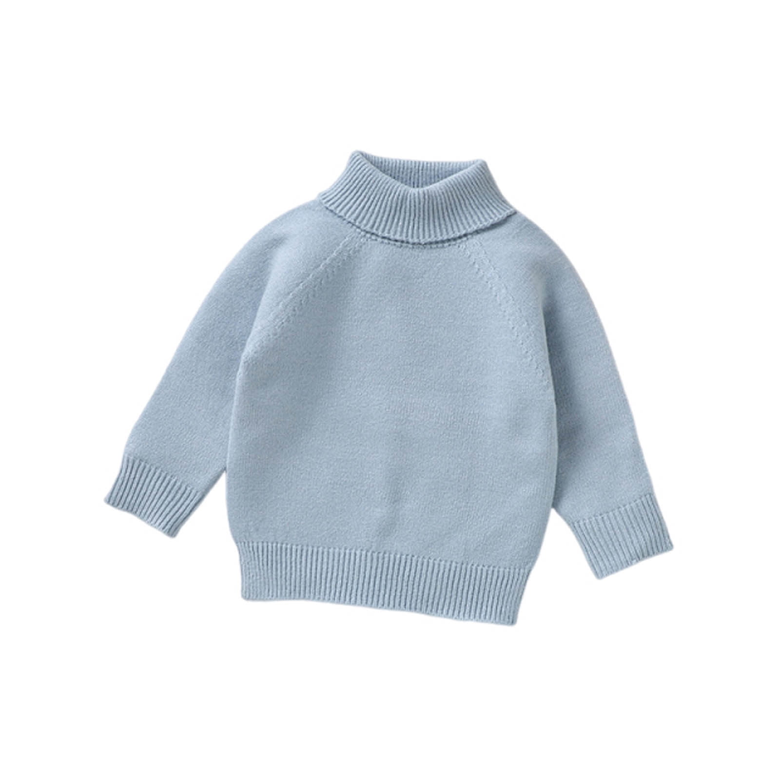 Babcutegg Blouse for Kid Girls High Collar Warm Soild Color Kids ...
