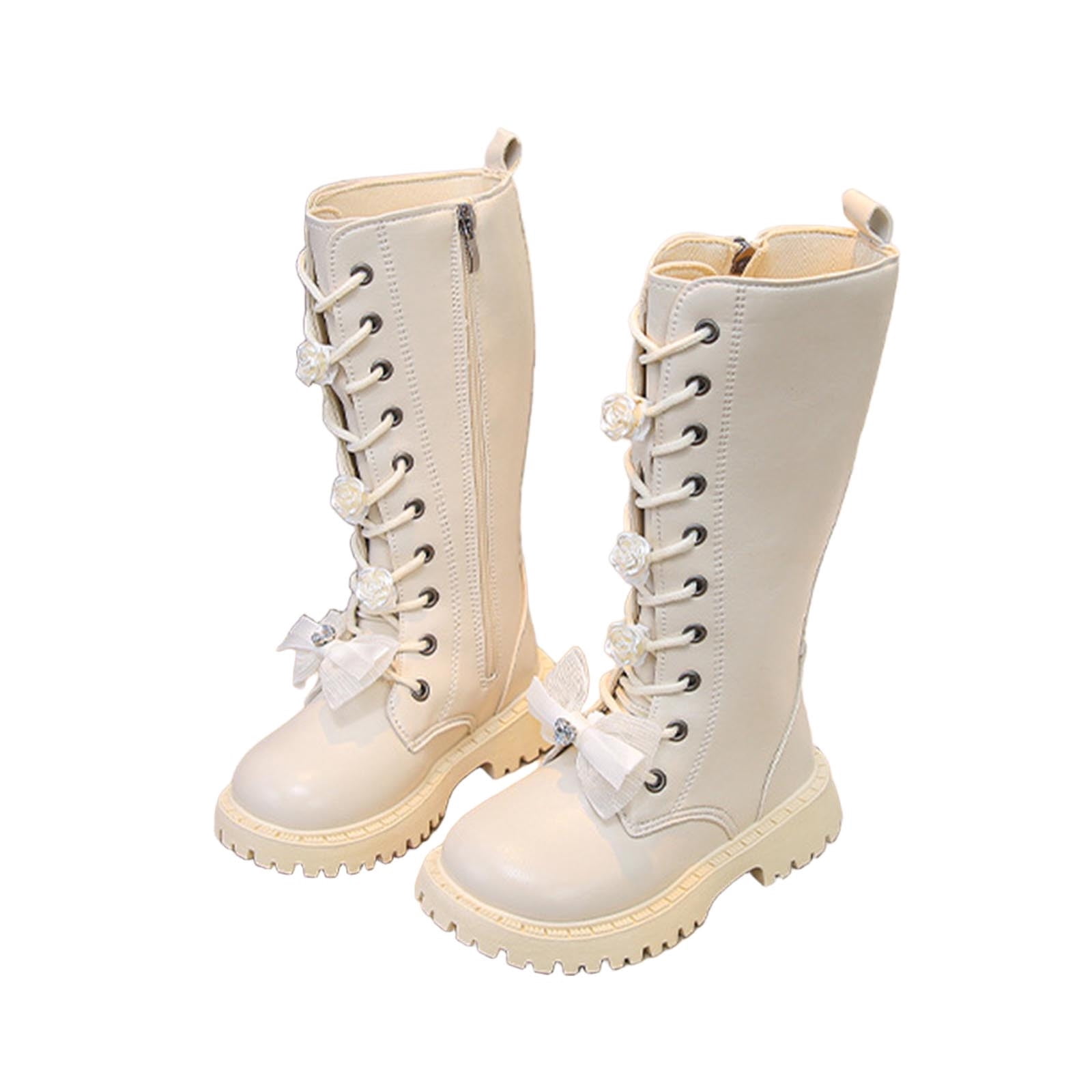 Babcutegg Boots for Girls Warm and Breathable Snow Boots High Boots ...