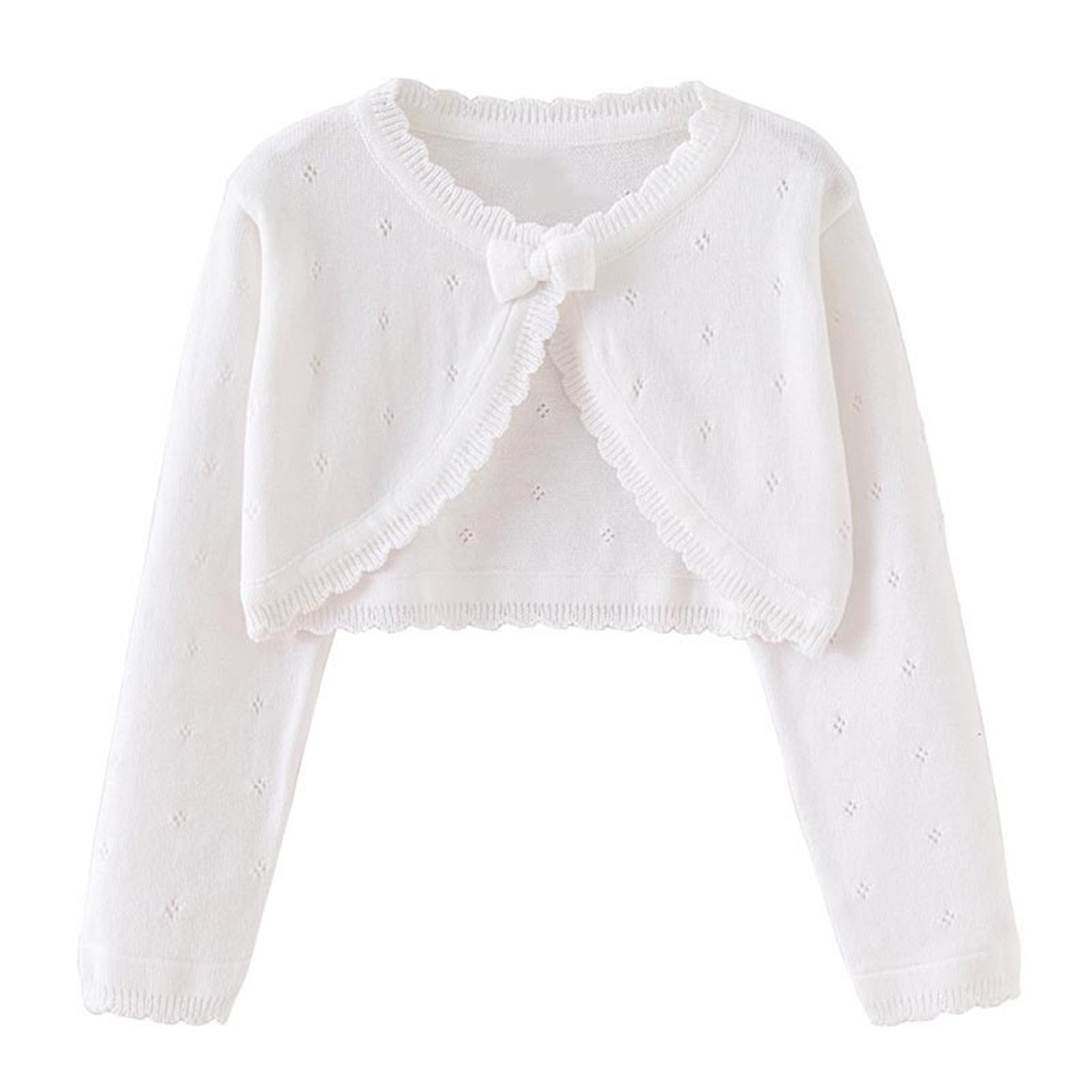 Babcutegg Cardigans for Kids Girls Open Front Long Sleeve Cropped ...