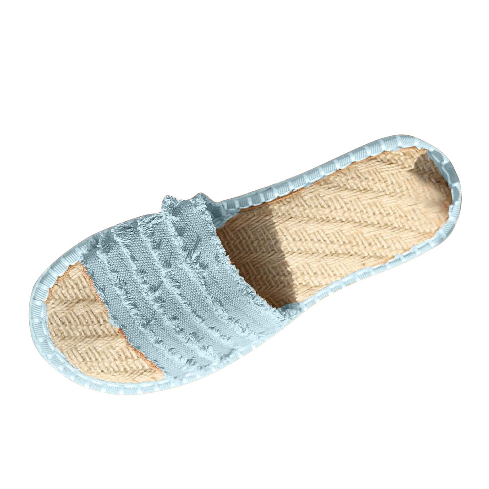 Babcutegg Classy Sandals for Women 2025 Soild Color Flat Soft Soled ...
