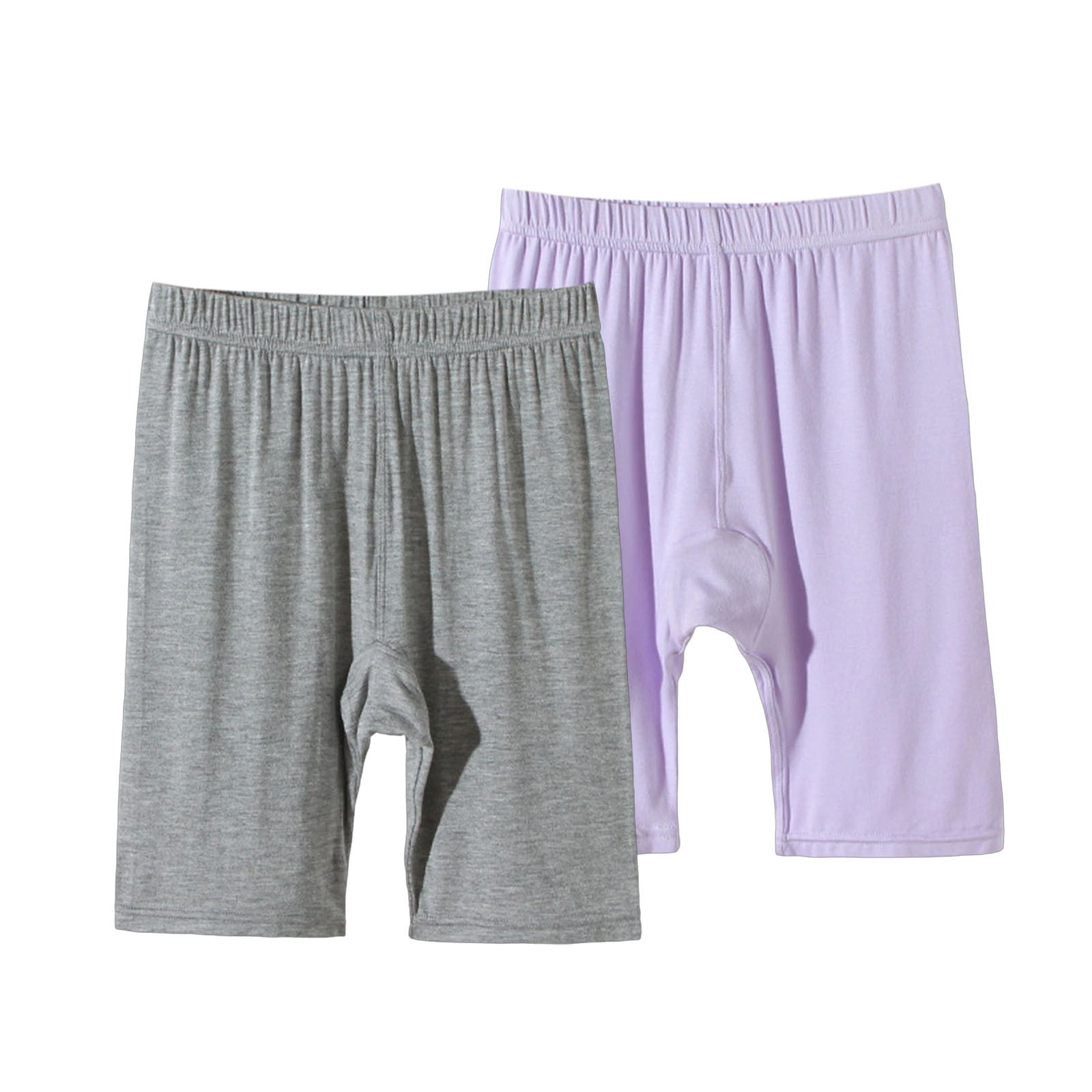 Babcutegg Girls 2 Pack Bike Shorts Soft Modal Under Dress Safety Shorts ...