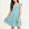 Babcutegg Girls’ Lightweight Summer Mesh-Panel Sleeveless Round-Neck ...