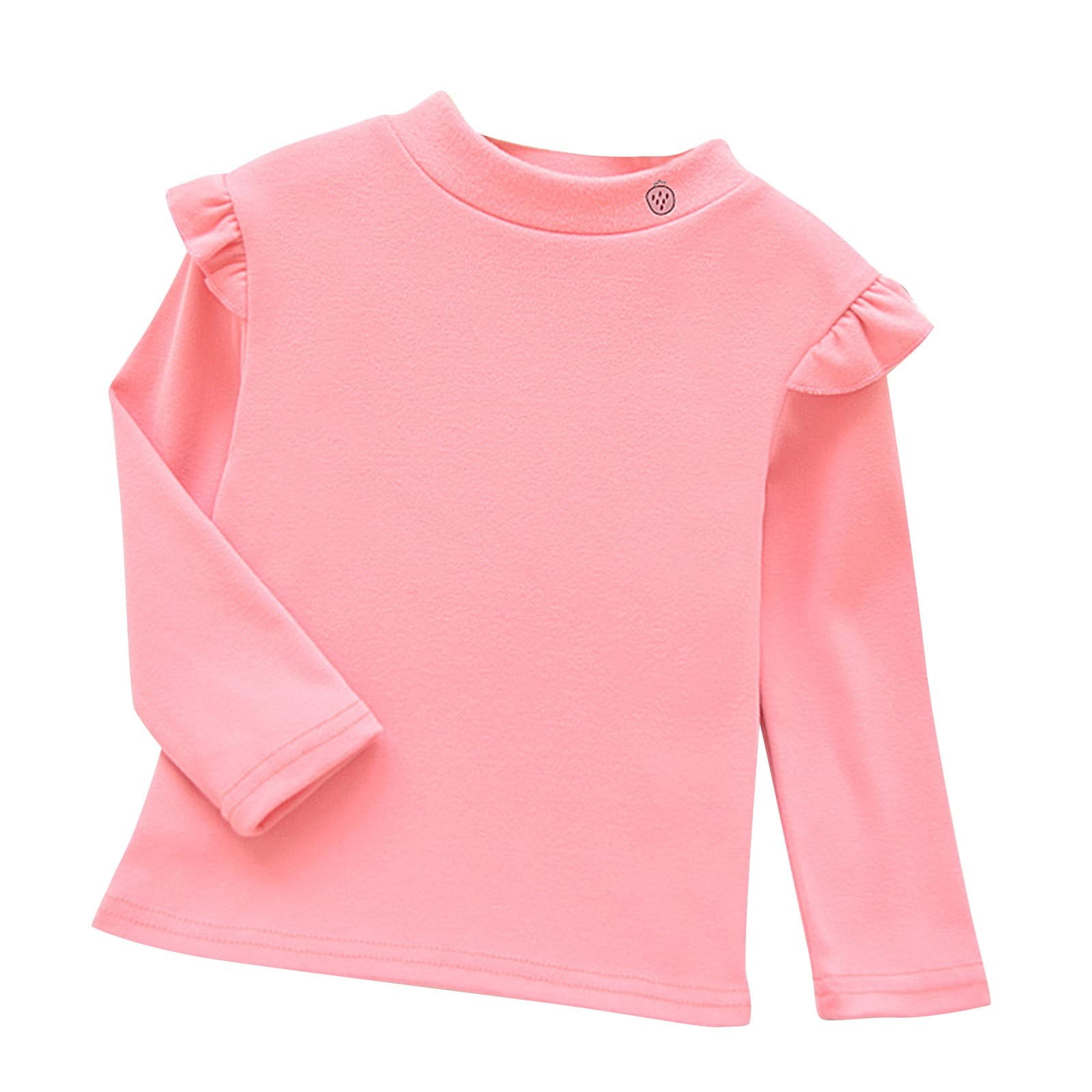 Babcutegg Inner Blouse for Girls Regular Fit Warm Soild Color Fall and ...