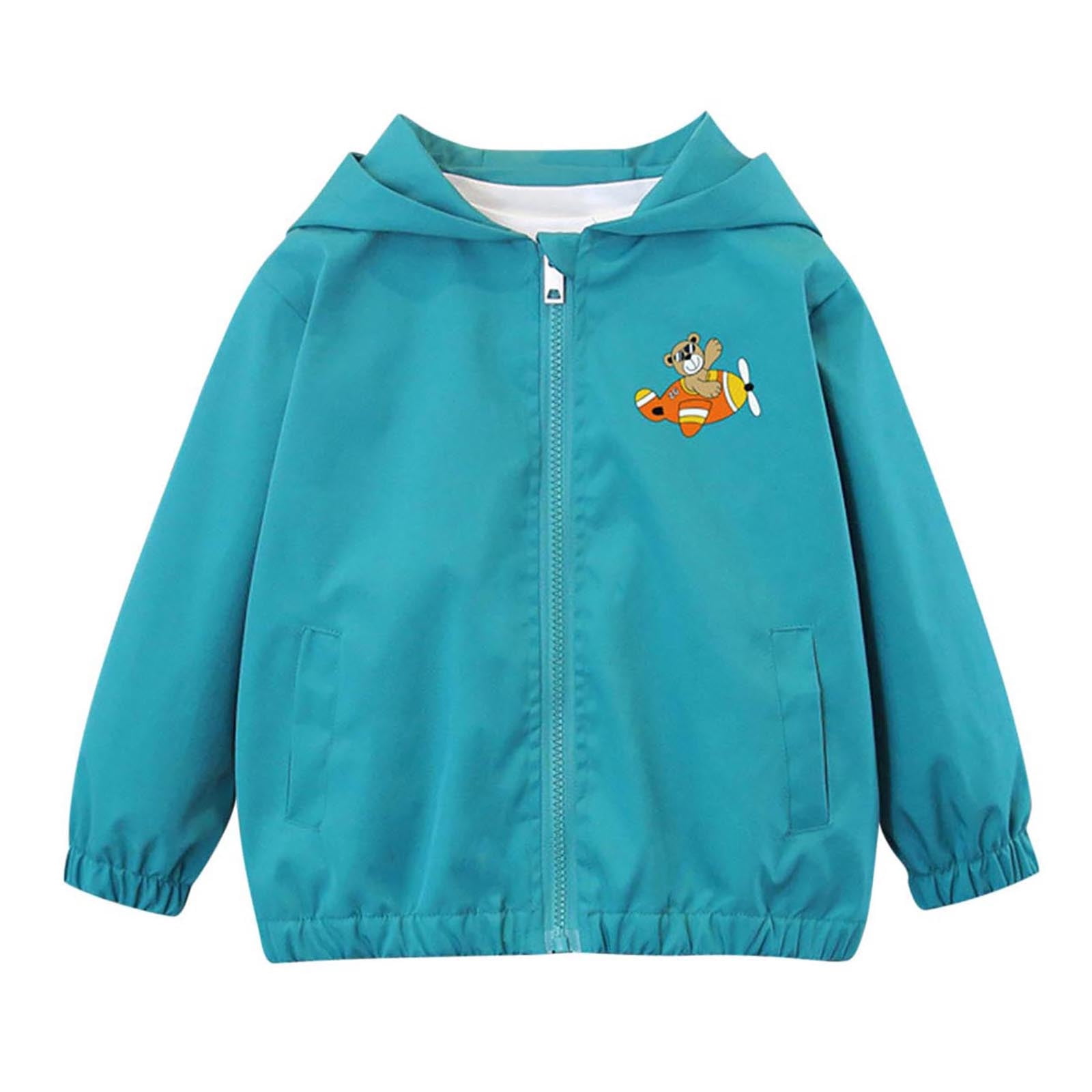 Babcutegg Jackets for Toddler Girls Side Pockets Long Sleeve ...