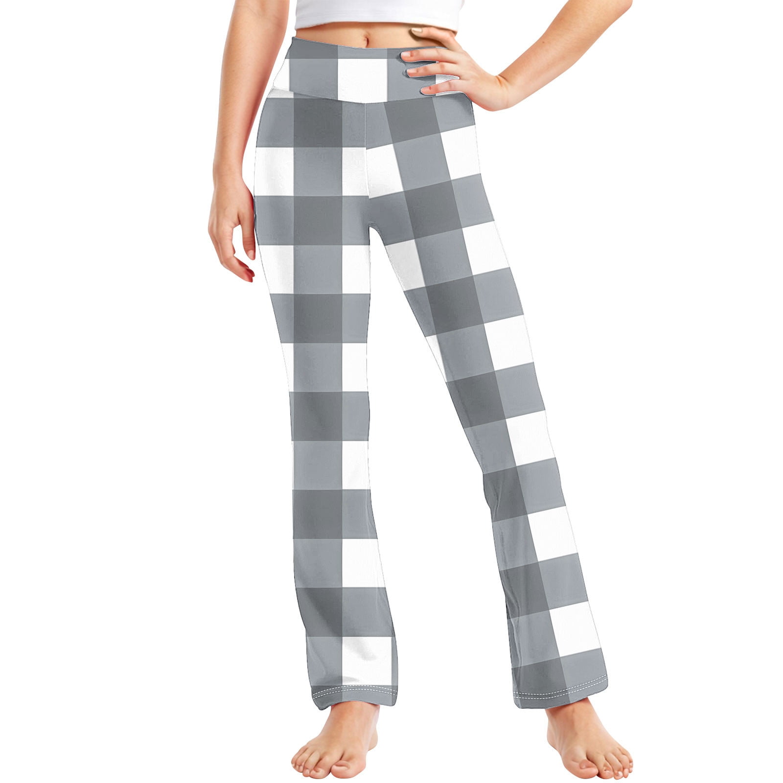 Babcutegg Kid Girls Athletic Pants, Graphic Pattern Yoga Pants Summer ...