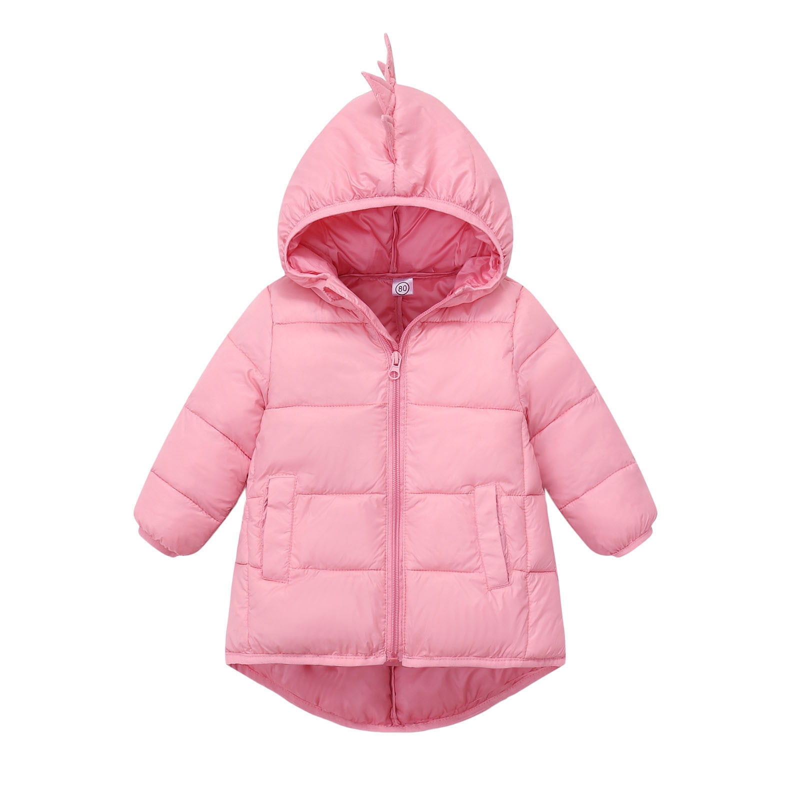 Babcutegg Kid Girls Jackets Feather Weight Long Sleeve Side Pockets ...
