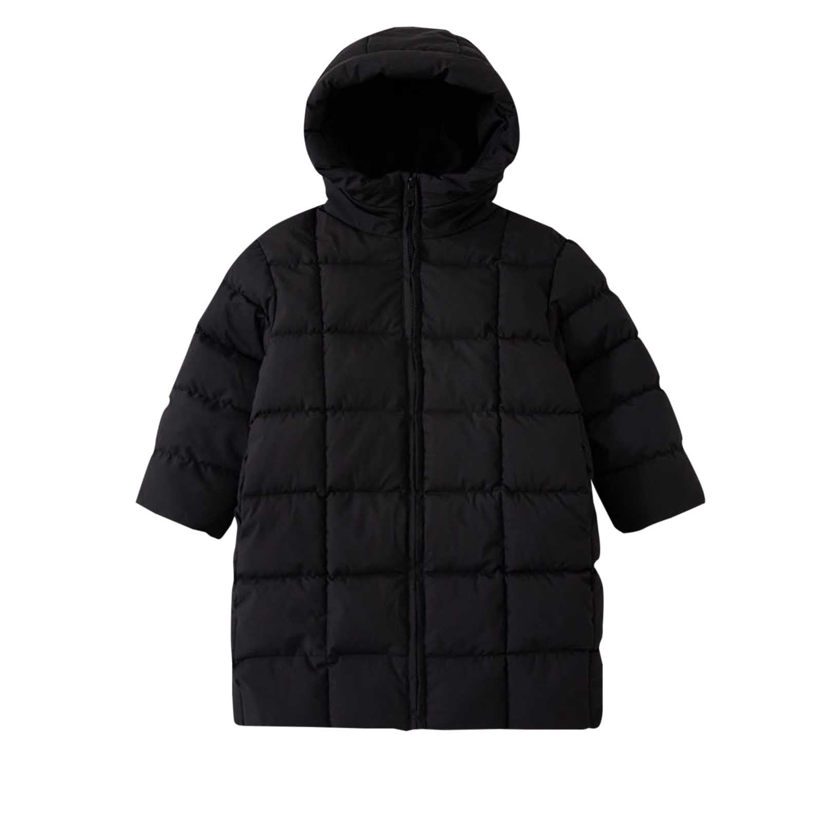 Babcutegg Kid Girls Puffer Jackets Long Length Fleece Linked Hooded ...