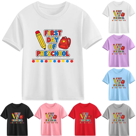 Babcutegg Kid Girls School Uniform Comfortable Graphic Pattern Short ...