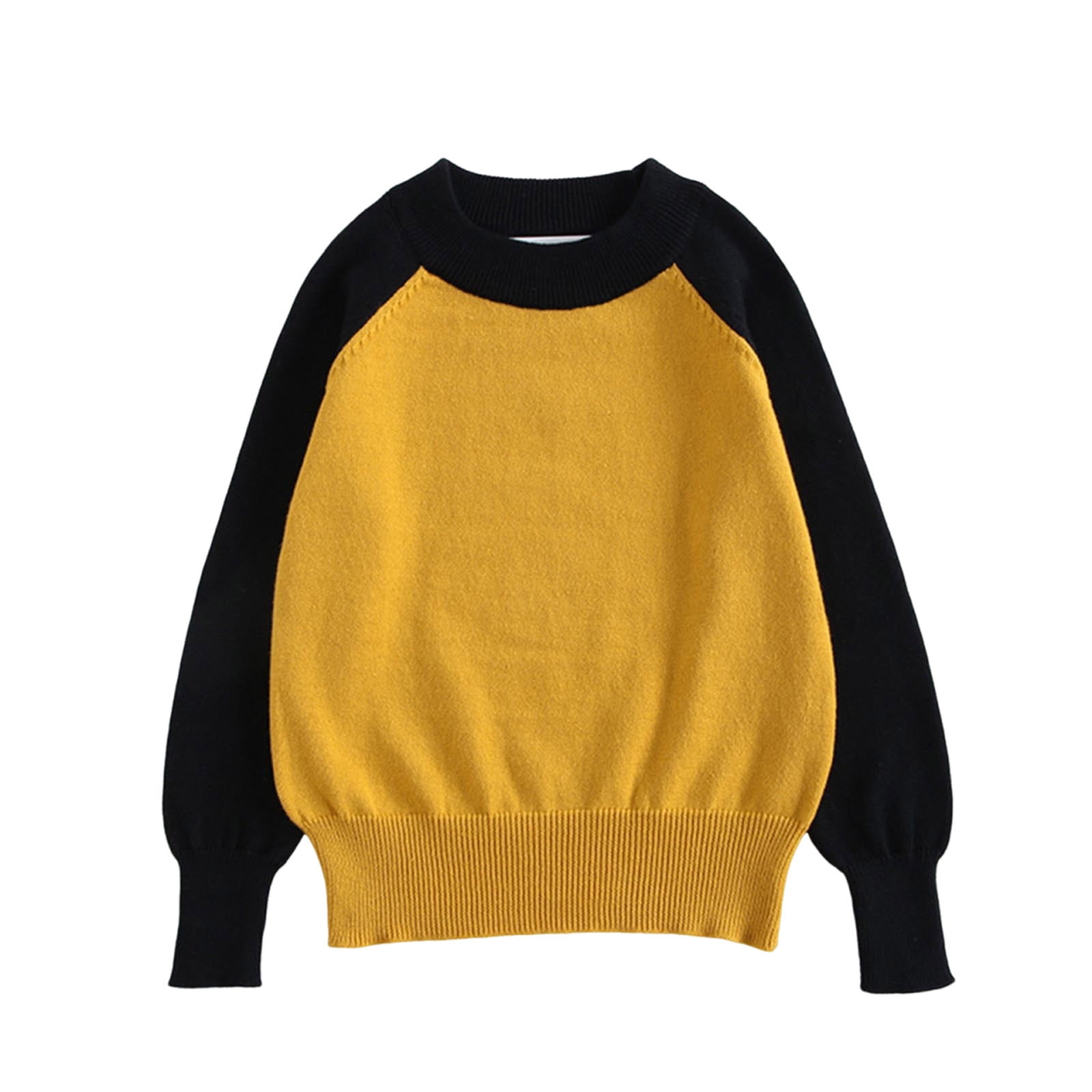 Babcutegg Kids Girls Blouses Soild Color High Collar Regular Fit ...