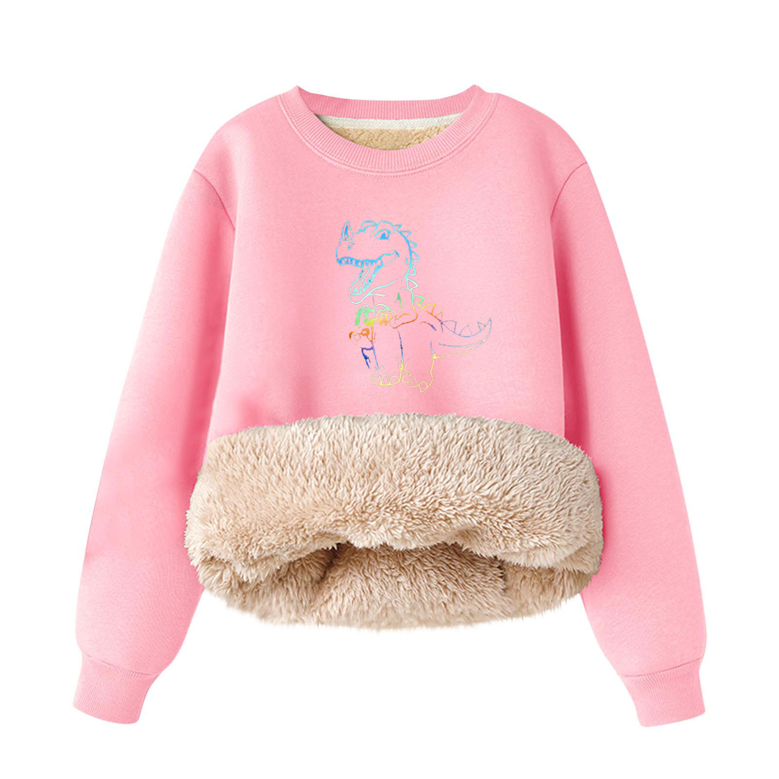 Babcutegg Kids Girls Sweatshirts Casual Fashion Regular Fit Long Sleeve ...