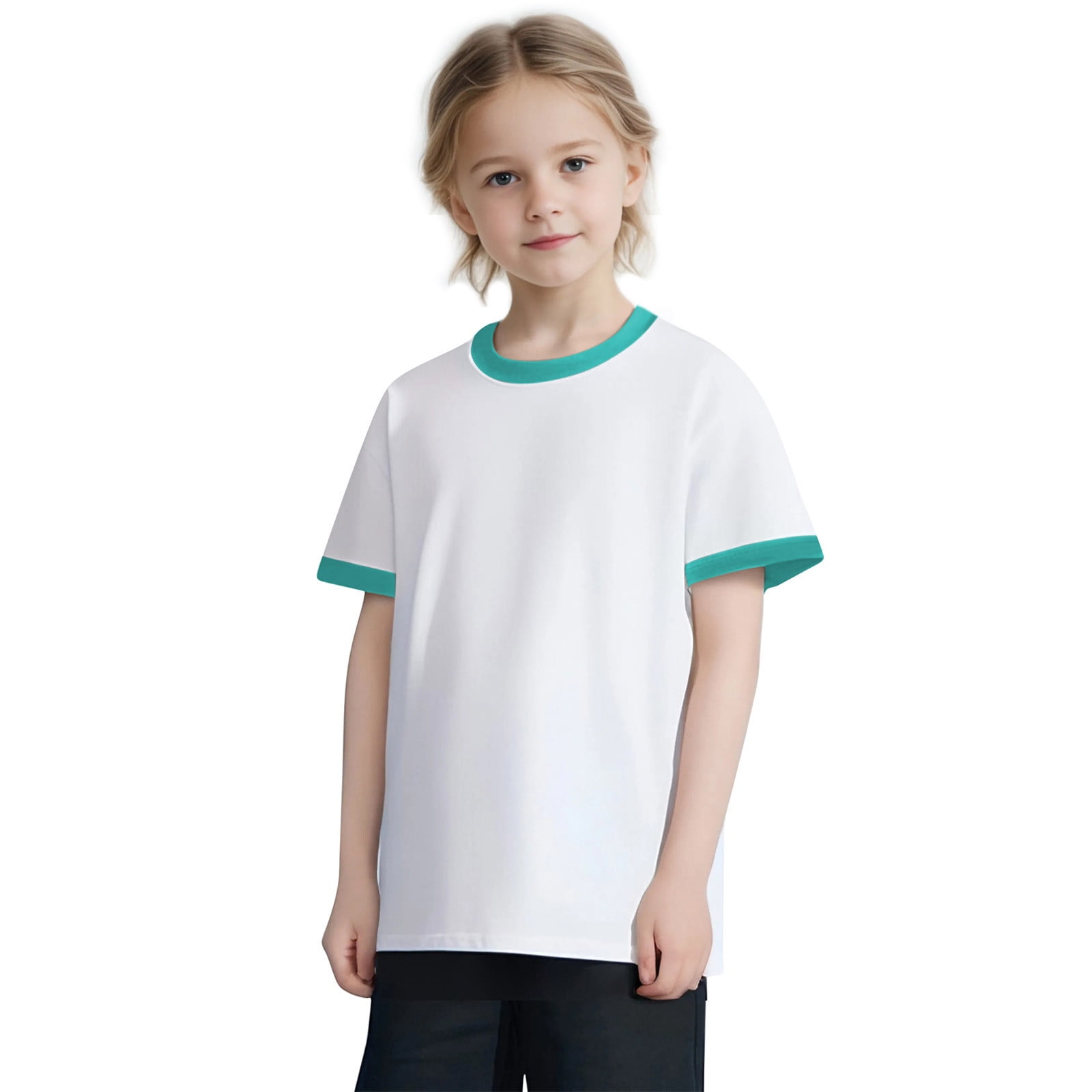 Babcutegg Kids Short T-Shirts for Girls Boys Short Tops Sleeve ...