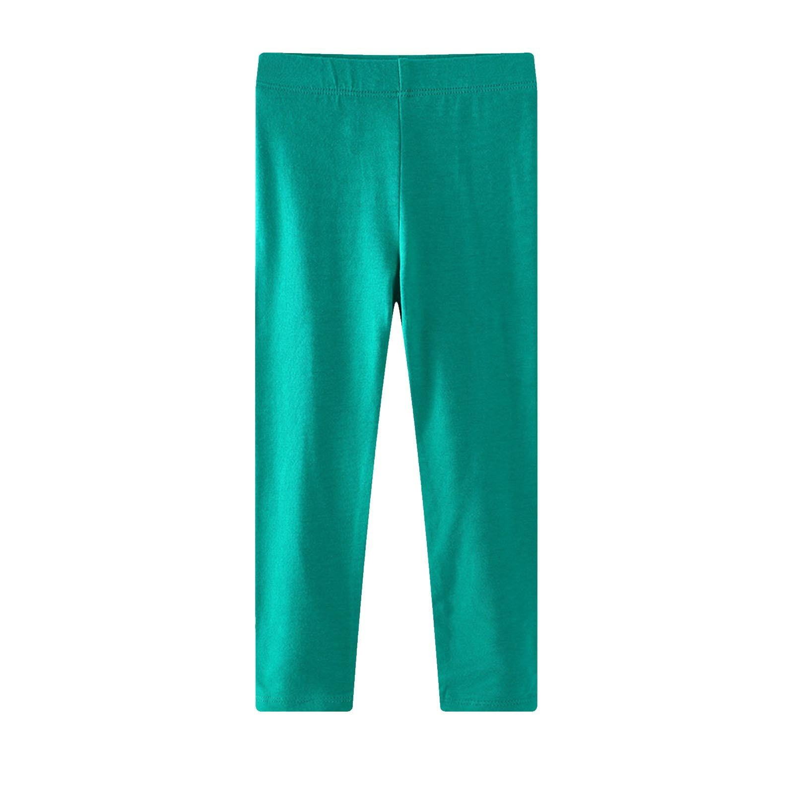 Babcutegg Leggings for Toddler Girls High Waist Soild Color Next to the ...