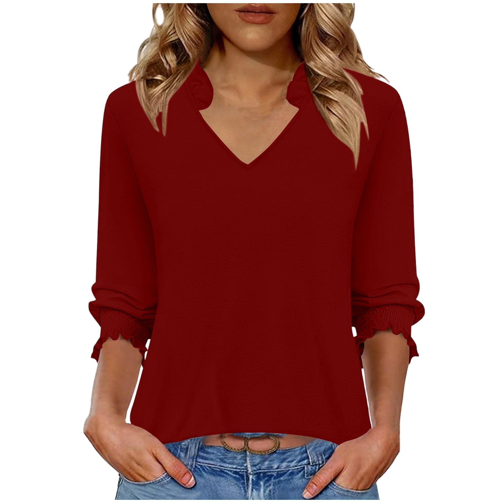 Babcutegg Shirts for Women Breathable Crew Neck Regular Fit Comfortable ...