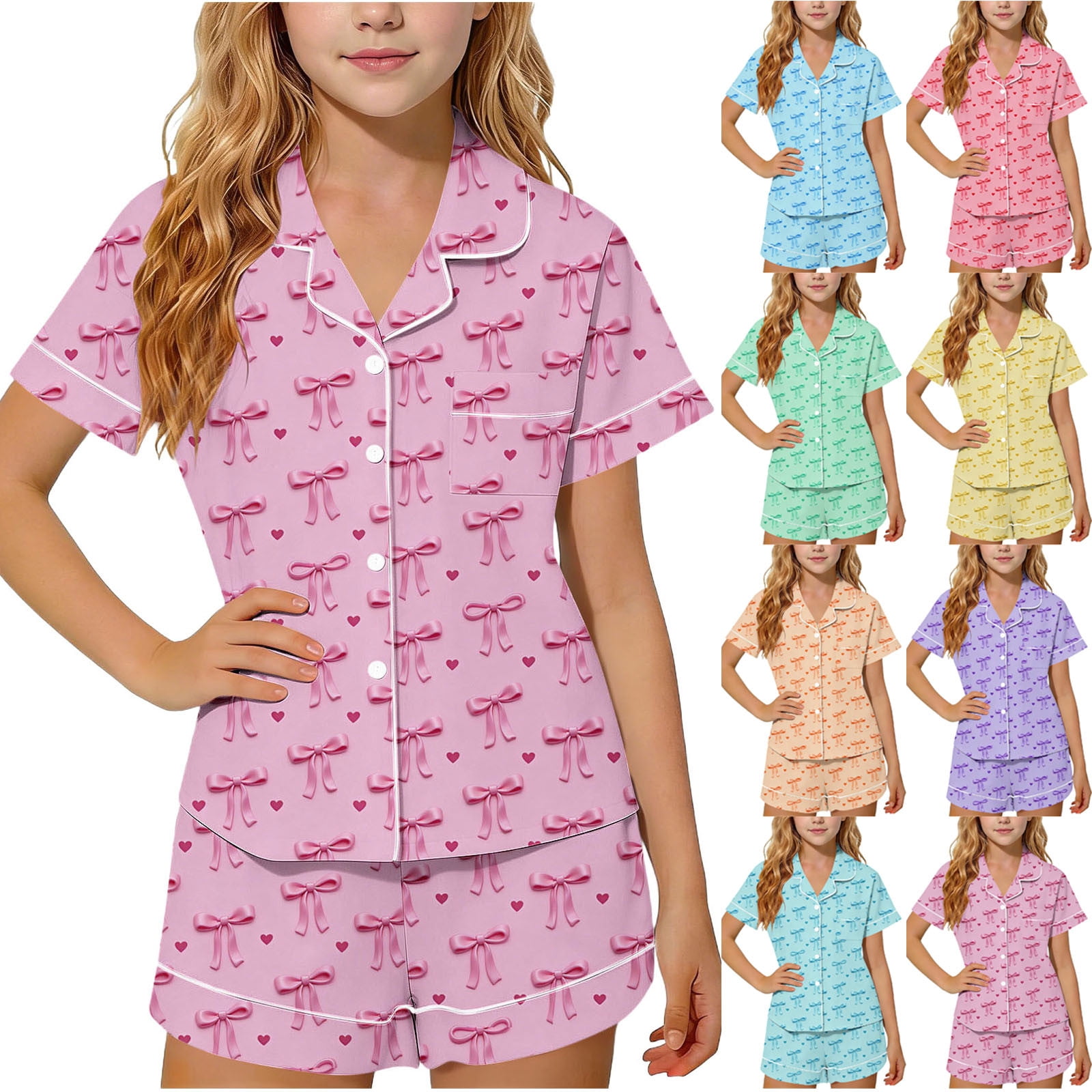 Babcutegg Summer Printed Short Sleeve Two-Piece Set for Kids – Turn ...