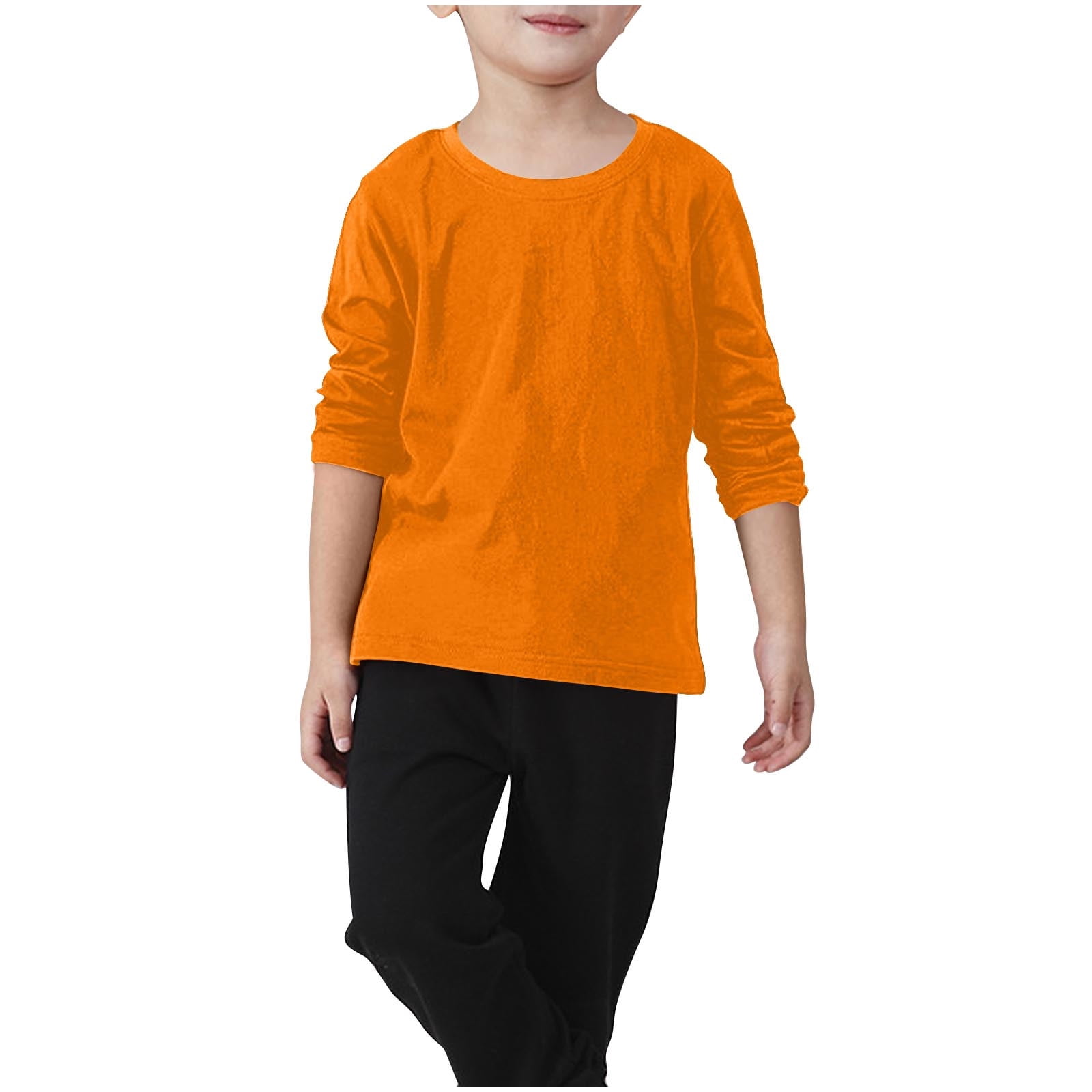Babcutegg Toddler Boys Shirts Crew Neck Long Sleeve Cotton Tops for ...