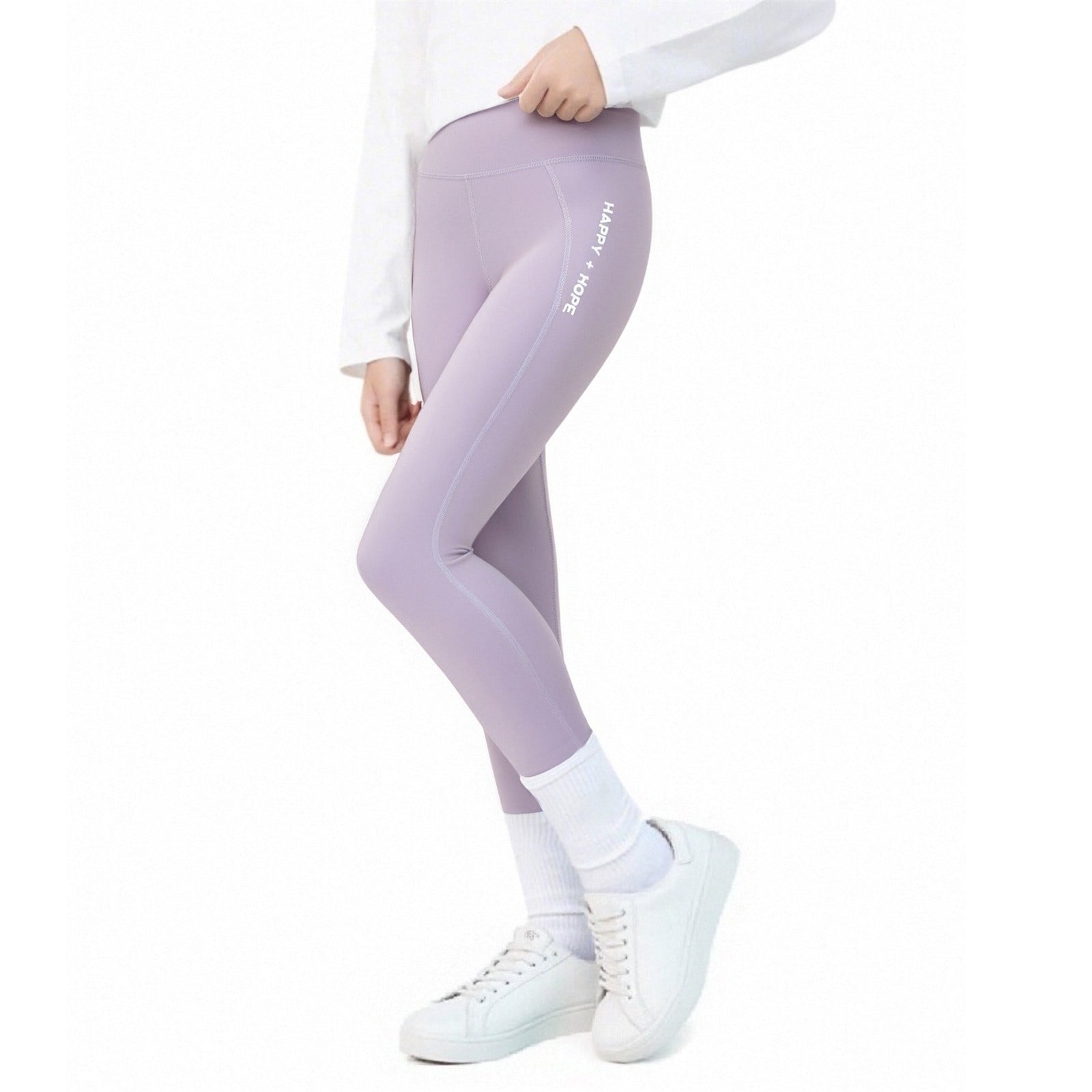 Babcutegg Toddler Girls Long Pants Side Pockets Relaxed Fit High Waist ...