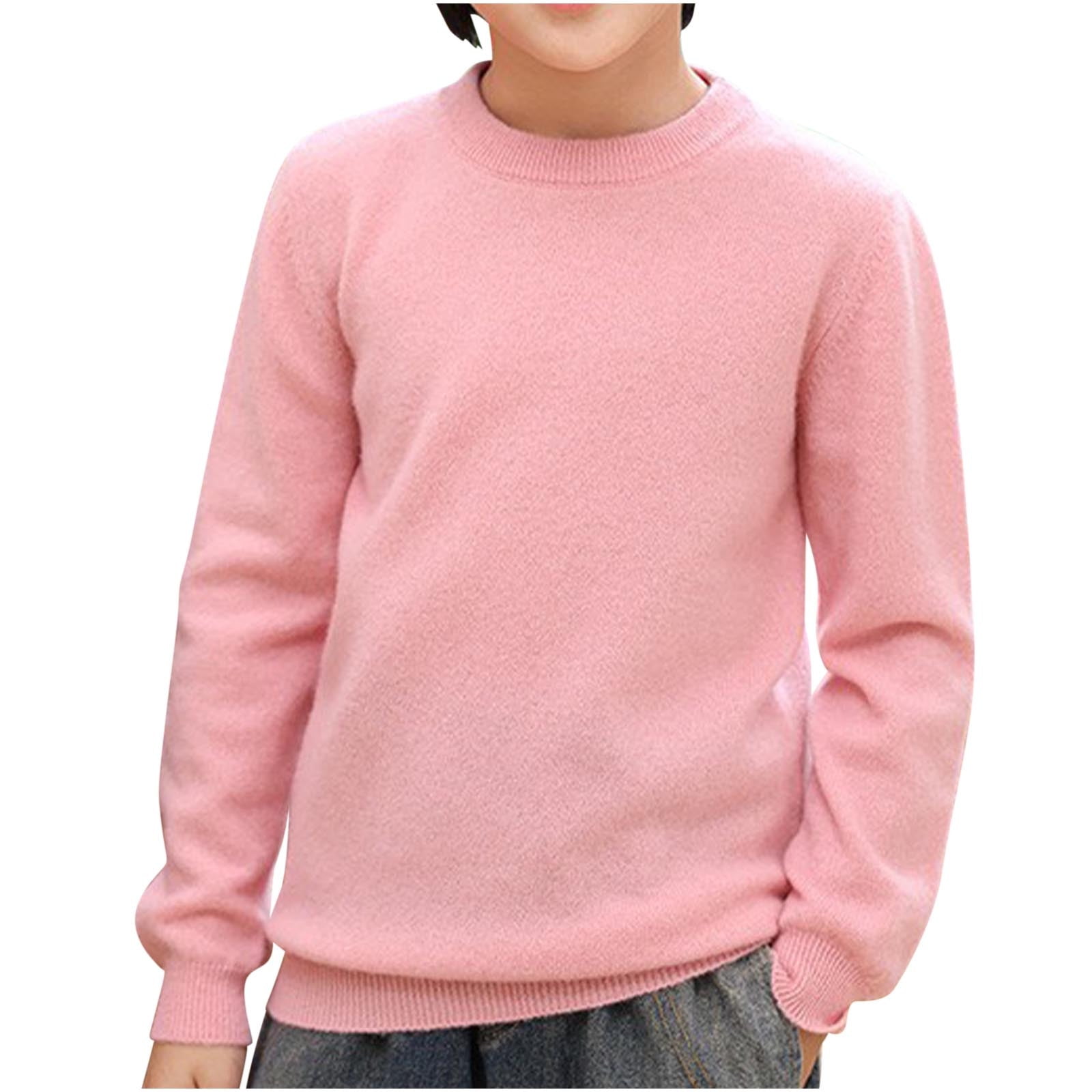 Babcutegg Toddler Girls Shirts Crew Neck Long Sleeve Polyester&Spandex ...