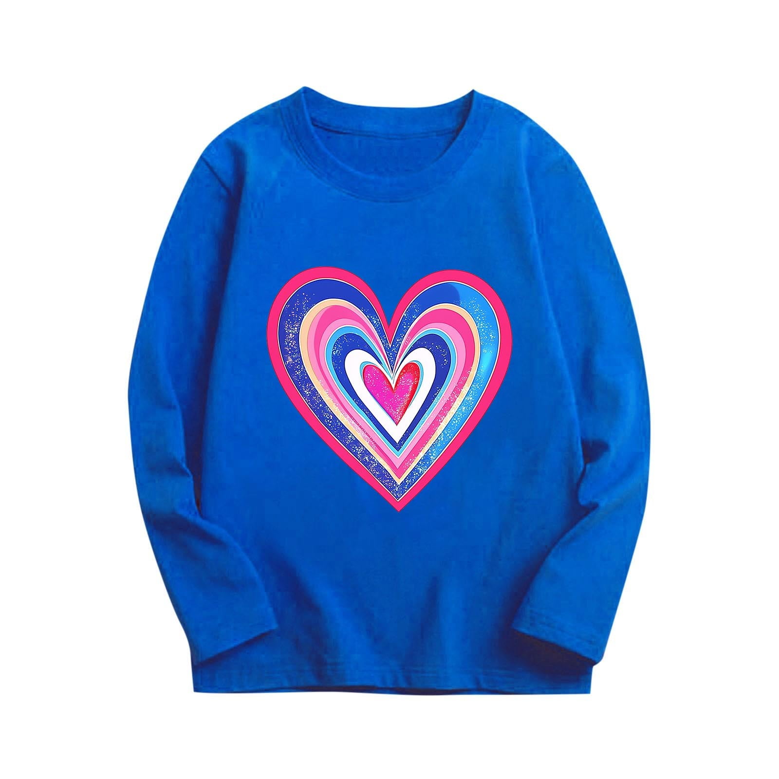 Babcutegg Toddler Girls T Shirts Crew Neck Polyester&Spandex Graphic ...