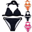 Babcutegg Women's Plus Size Bikini Set 2 Piece Floral Swimsuit ...