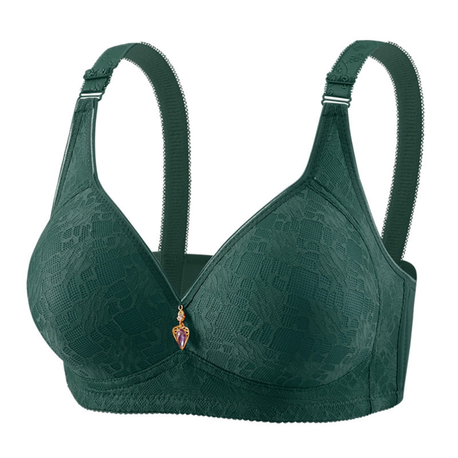 Babcutegg Womens Bra Full coverage Seamless Wireless Adjustable Straps ...