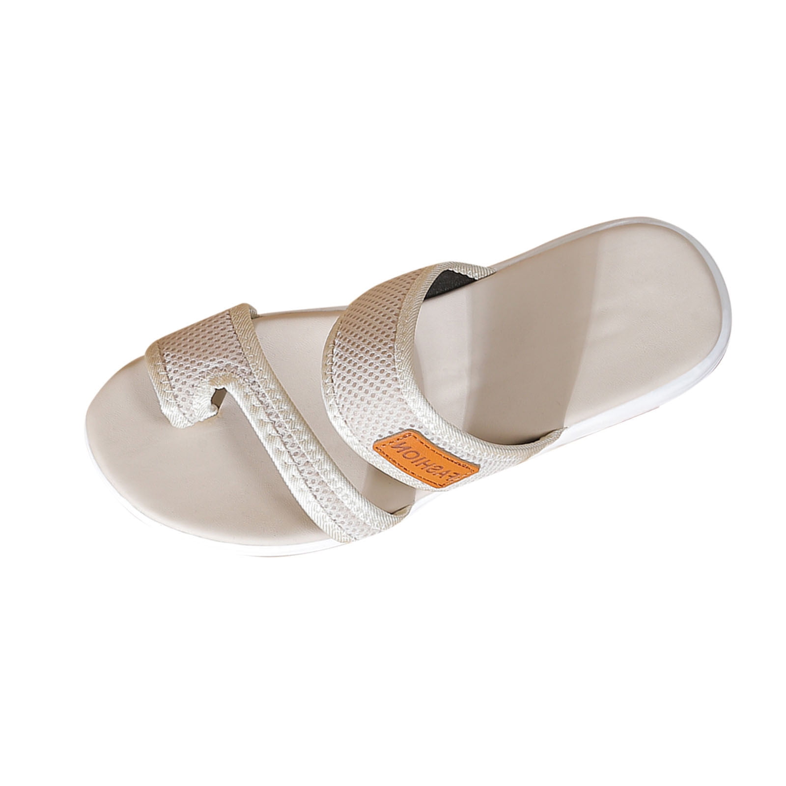 Babcutegg Womens Roman Sandals, Soild Color Sandals Wedge Bottom Slip ...