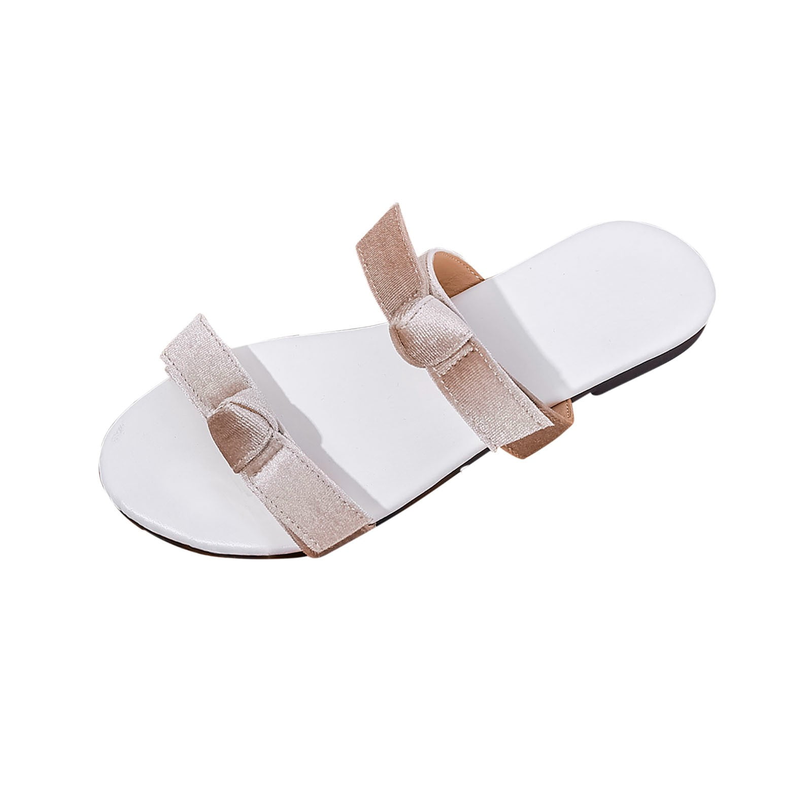 Babcutegg Womens Summer Sandals Fish Mouth Open Toe Soild Color Womens ...