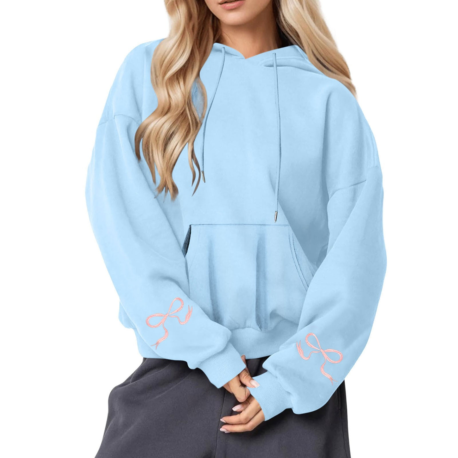 Babcutegg Womens Sweatshirts Hooded Long Length Warm Womens Fall and ...