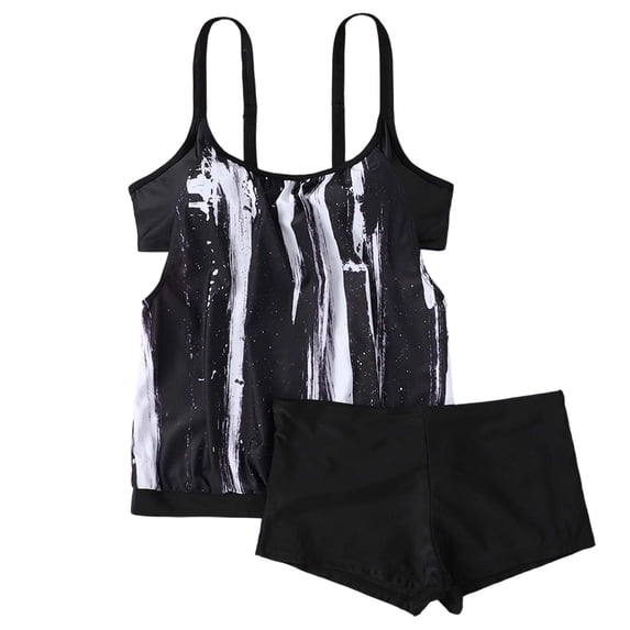 Babcutegg Womens Tankini Swimsuit Beach Wear Plus Size Tank Tops ...