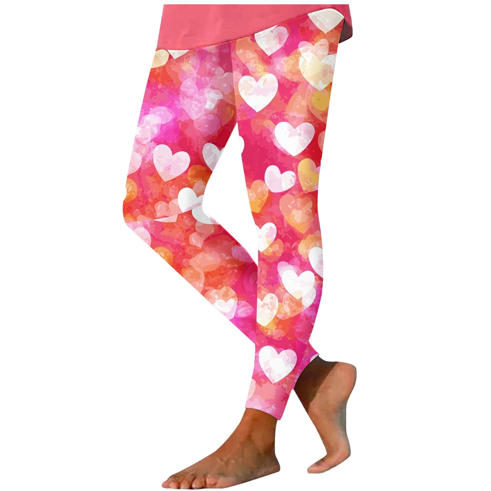 Babcutegg Womens Valentine's Day Yoga Pants Quick Dry Gym Pants Tight ...
