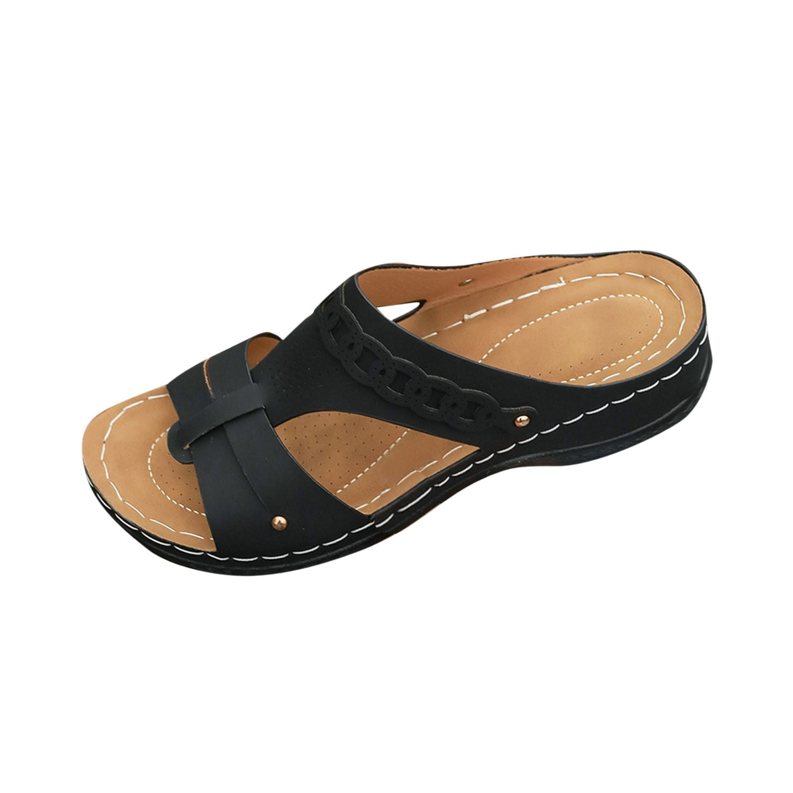 Babcutegg Womens Wedge Sandals, Summer Roman Sandals For Women Thick ...