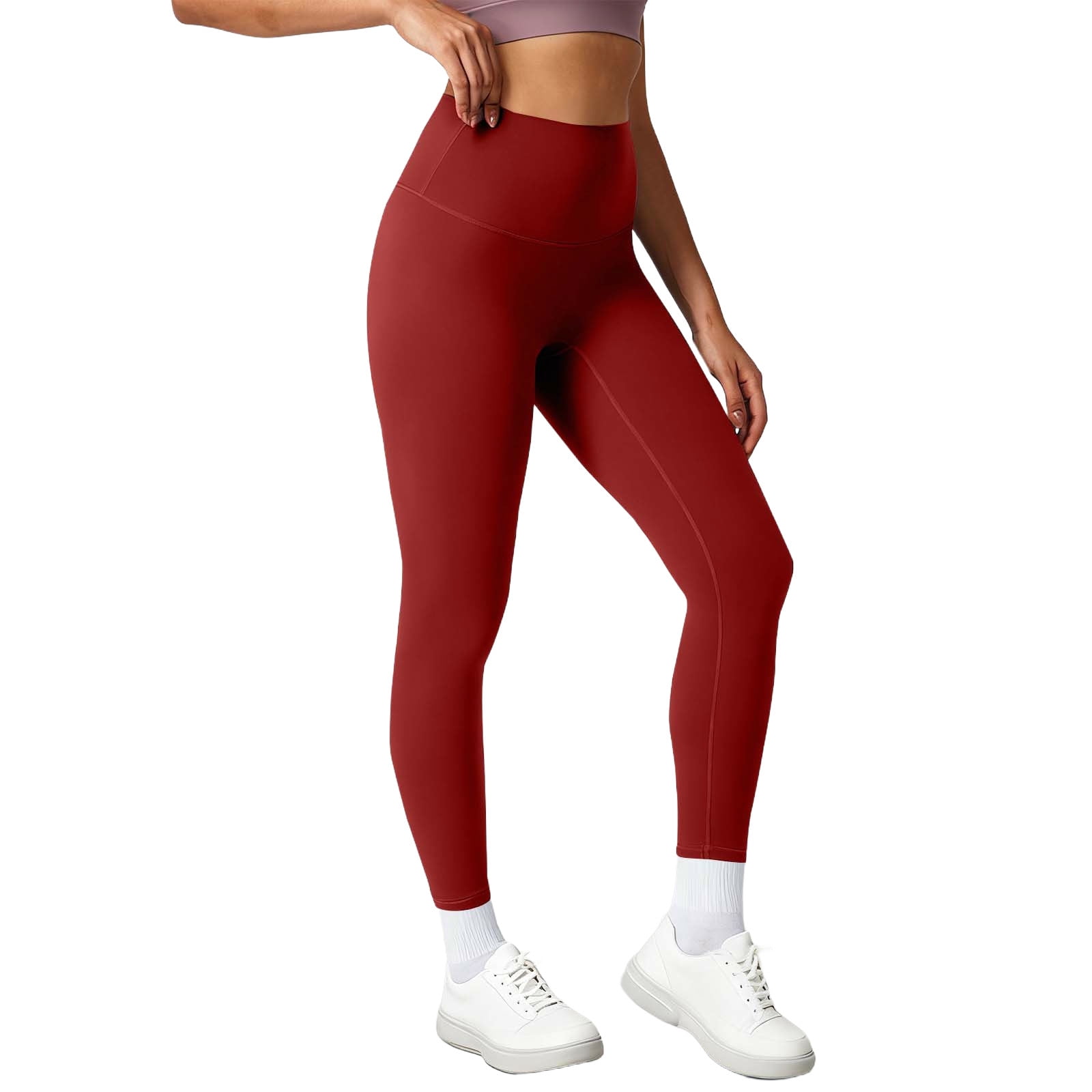 Babcutegg Yoga Pants for Women Tight Fitting Soild Color High Waist ...