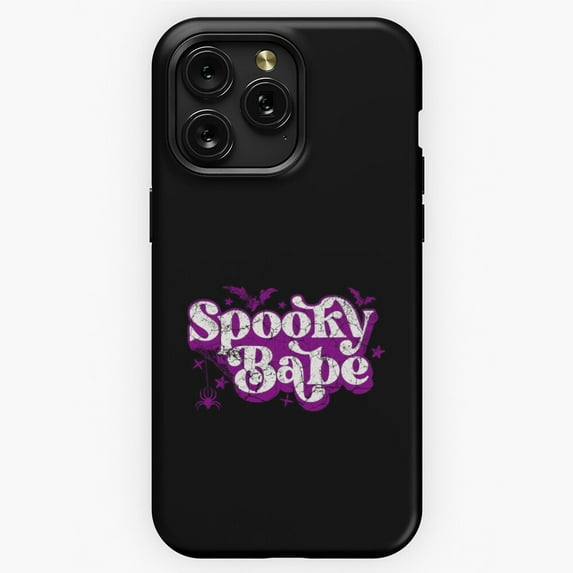 Babe Halloween Cute Witch Design iPhone Case 17 16 15 14 13 12 11 Pro ...