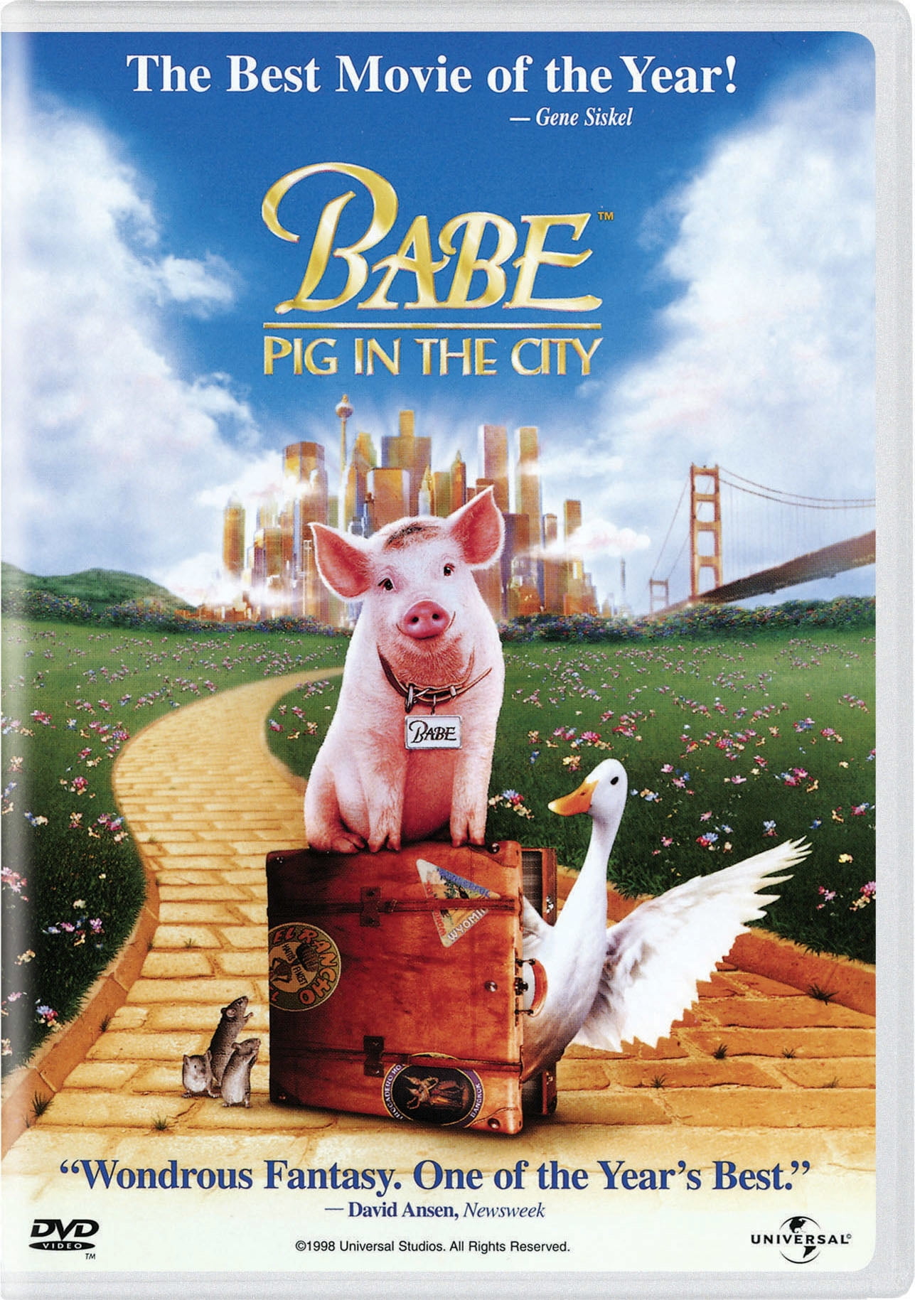 Universal Studios Babe: Pig in the City Movie (DVD) - Kids & Family ...