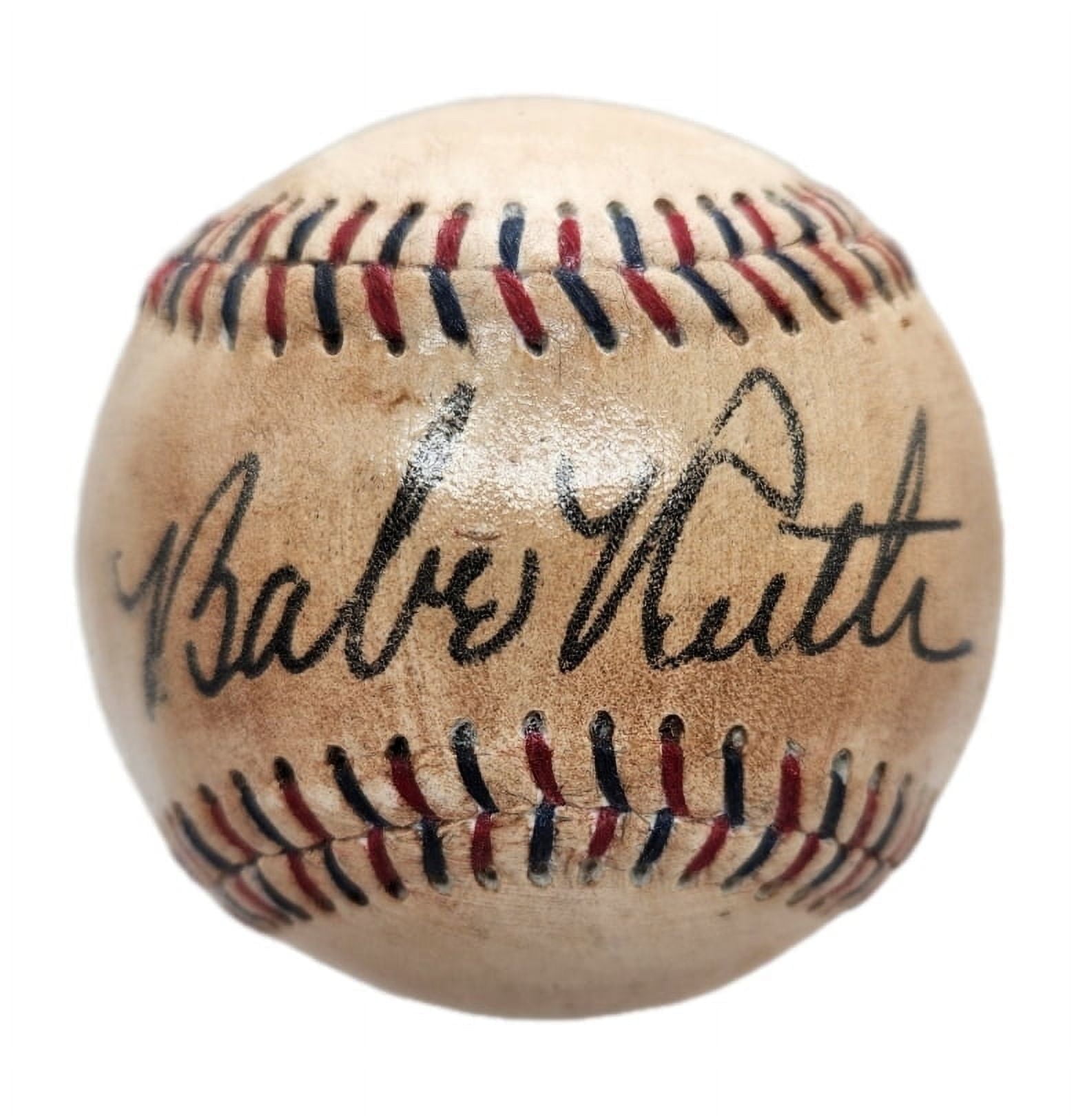 Babe Ruth Licensed Replica Autographed 1930 Style Baseball, Signed MLB ...