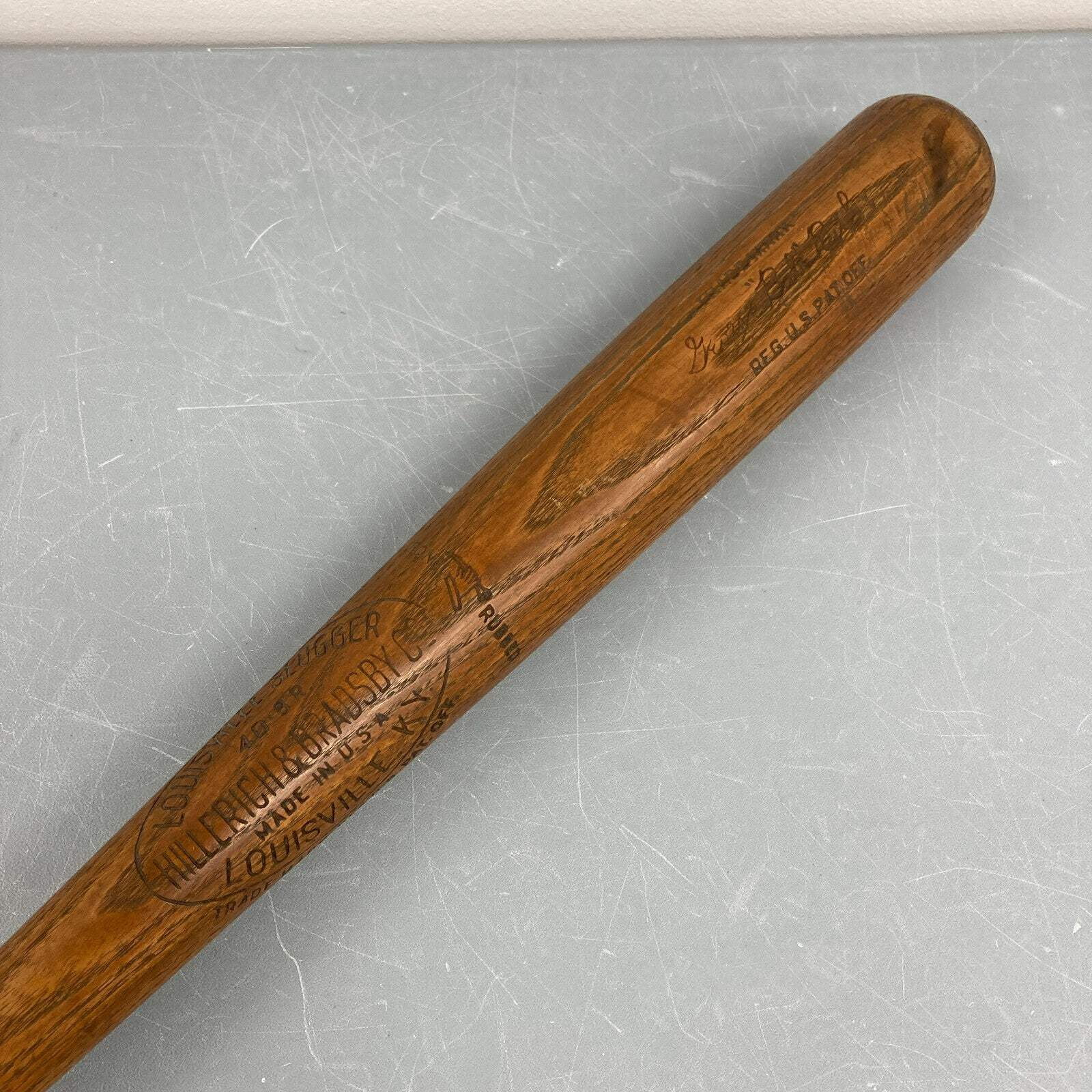 Babe Ruth Vintage 1920's Louisville Slugger Baseball Bat - Walmart.com