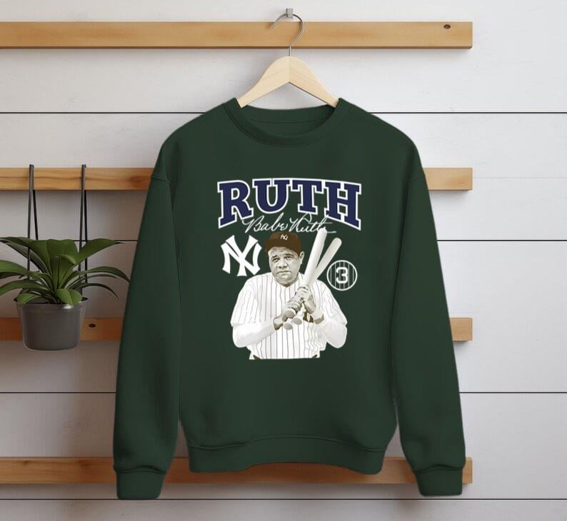 Babe Ruth Yankees Shirt, New - Instock!, Hot Trend, Gift For Men, Women ...