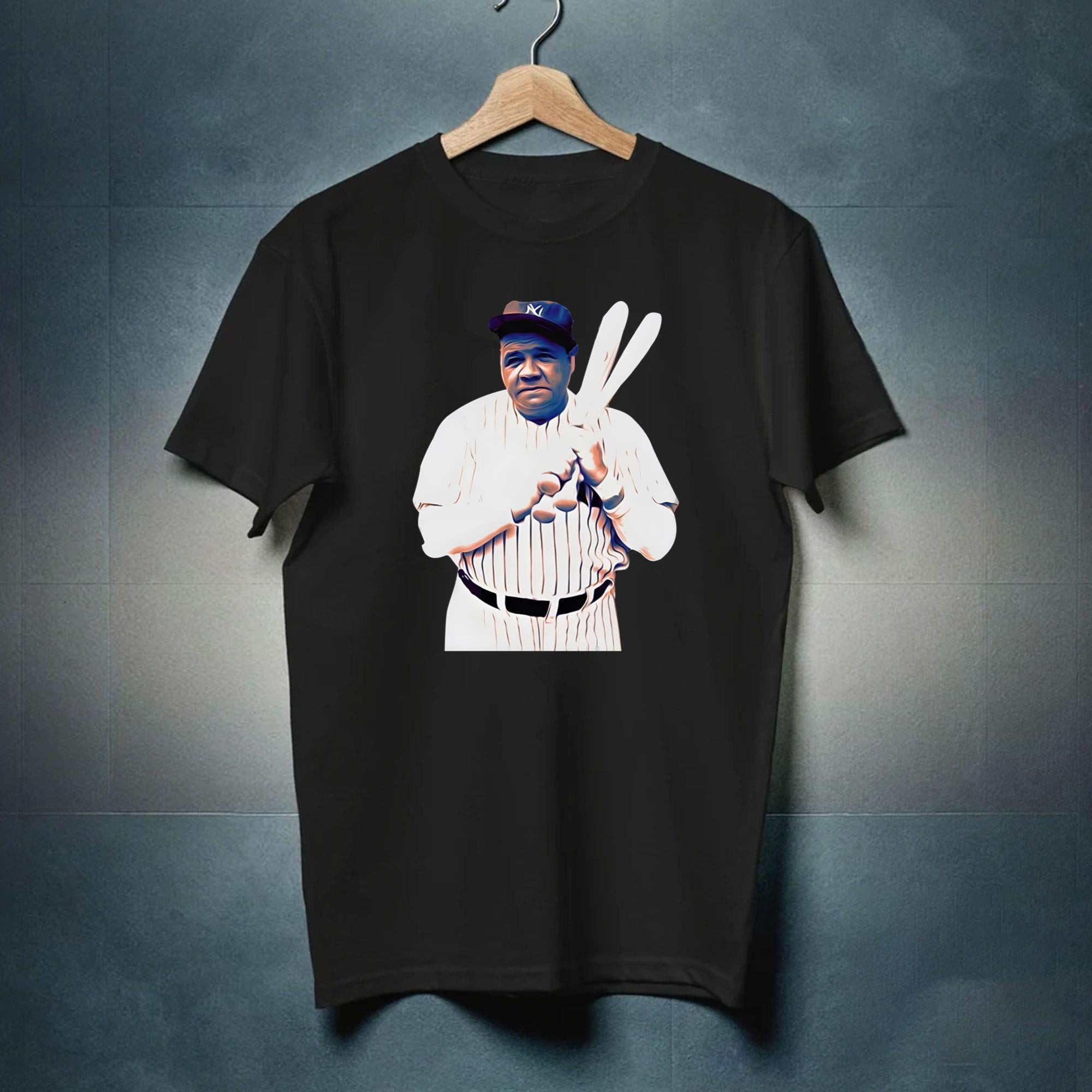 Babe Ruth t shirt for Men Apparel-TH15758 - Walmart.com