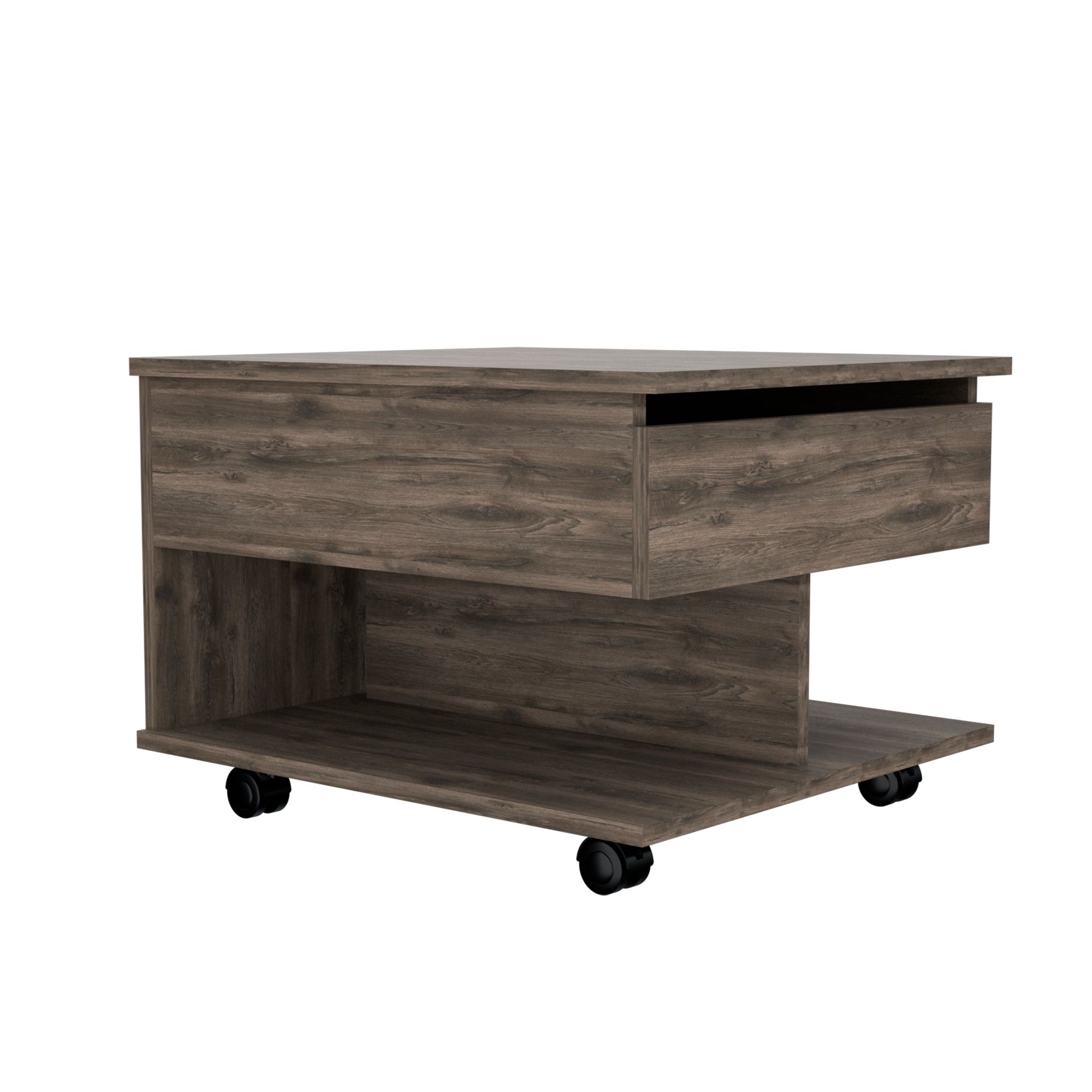 Babel Lift Top Coffee Table, Casters, One Shelf - Walmart.com