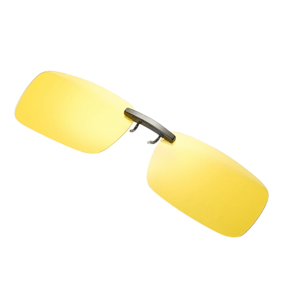 Baberdicy 1 Pc Sunglasses Womens Detachable Night Lens Driving Metal Polarized Clip On Glasses