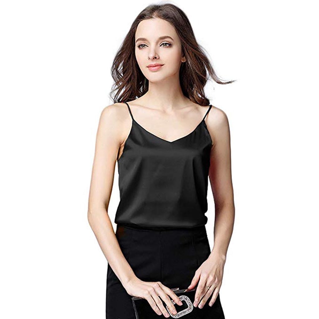 Baberdicy Camisole Tops for Women, Women Silk Ladies Camisole Bottom ...