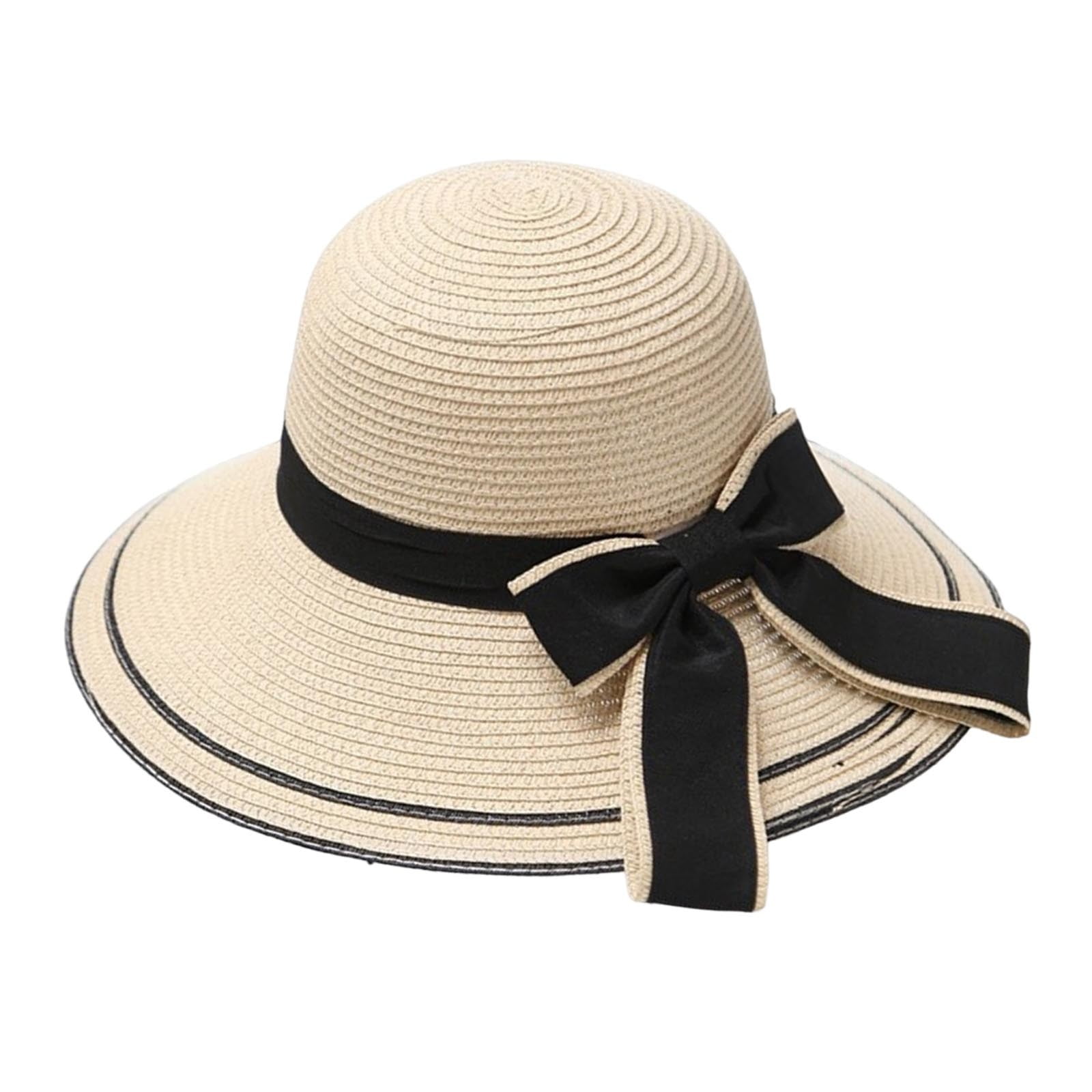 Baberdicy Hat Big Deal Spring Summer Mesh Sunshade Hat Flower ...