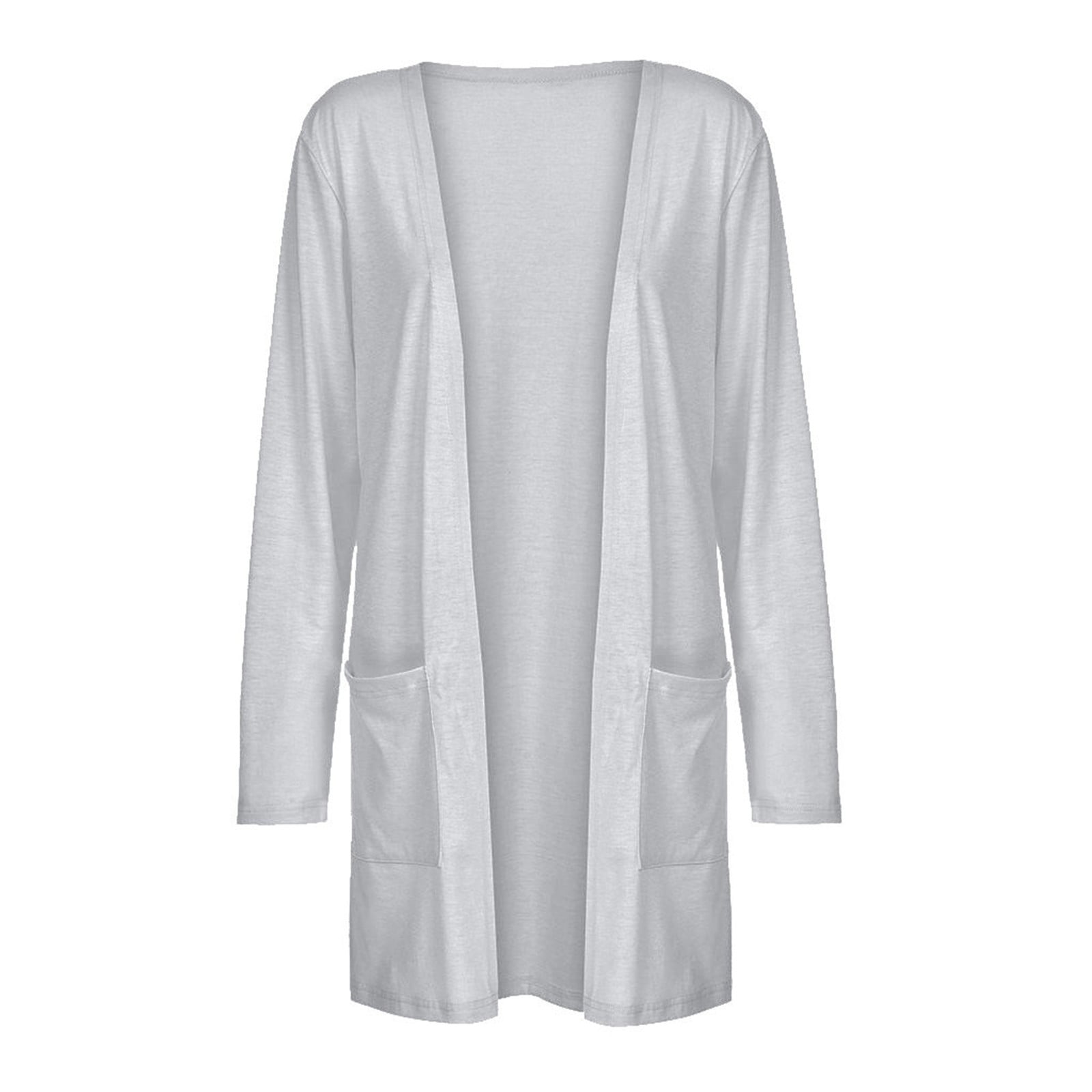 Baberdicy Long Open Front Cardigan for Women Clearance! Womens Ladies ...
