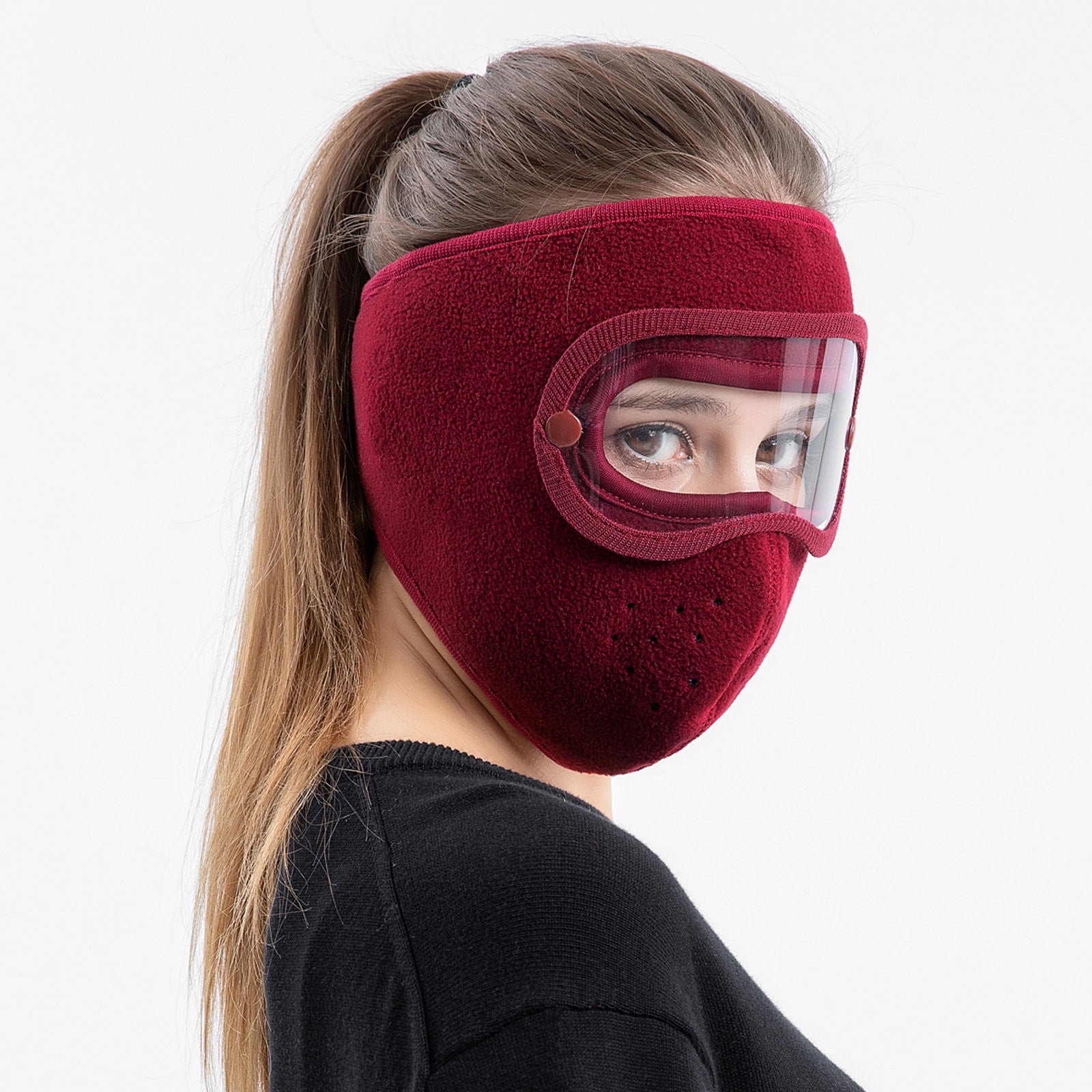 Baberdicy Mask Pop Unisex Winter Ears And Eyes Protection Outdoor Anti ...